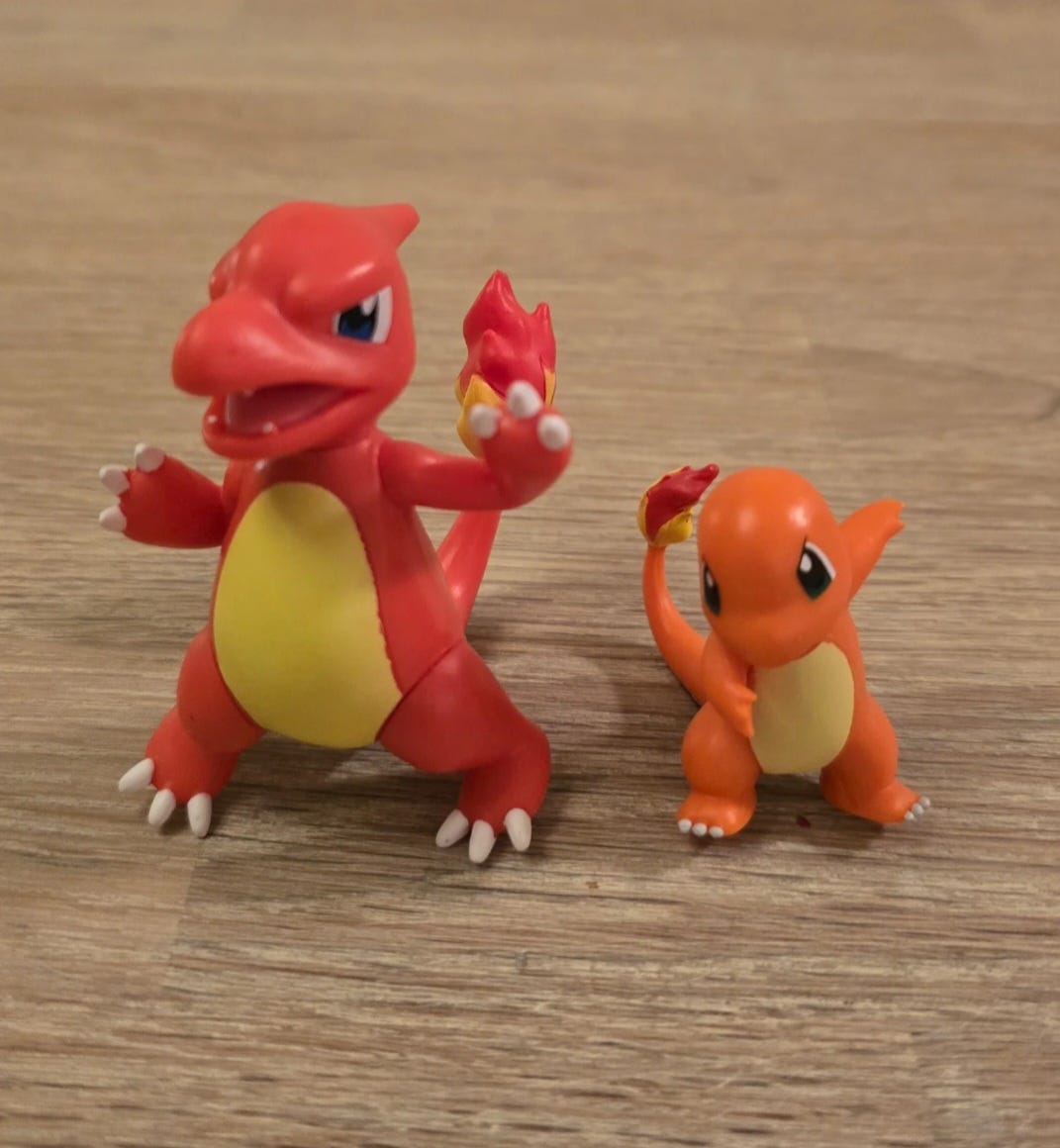 Pokémon Charmander og Charmeleon | FINN-torget