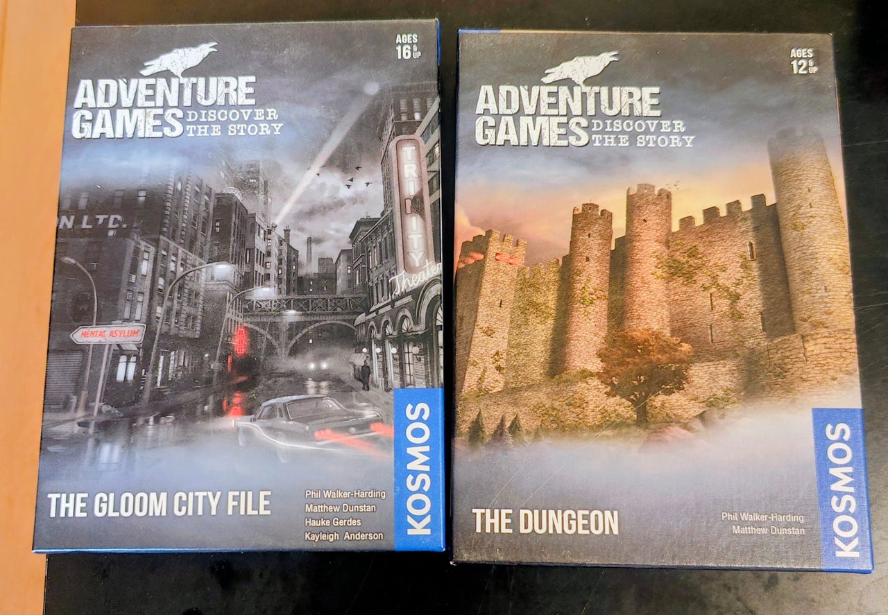 Adventure games - The dungeon og The gloom city file | FINN-torget