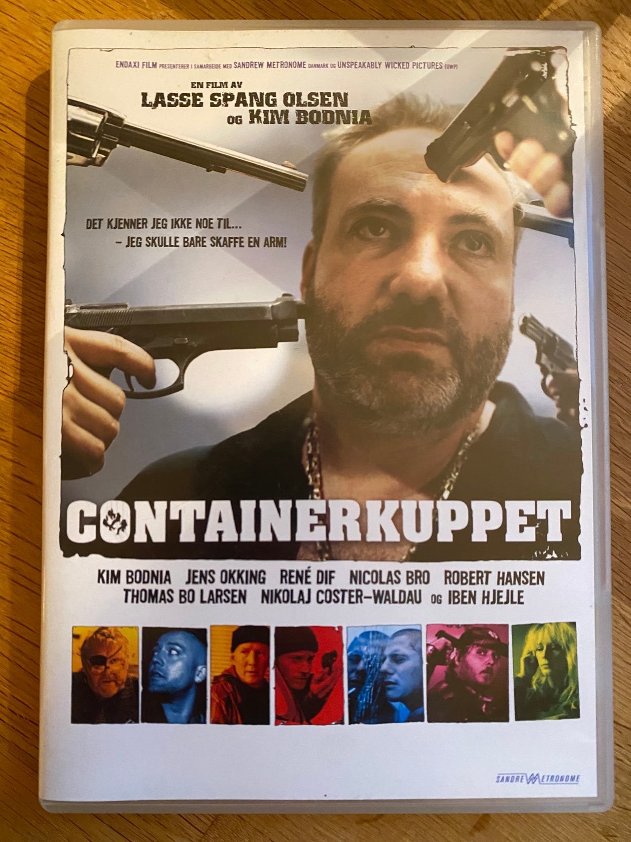 Containerkuppet DVD Dansk Kriminalthriller med Norsk tekst (FREMSTÅR ...