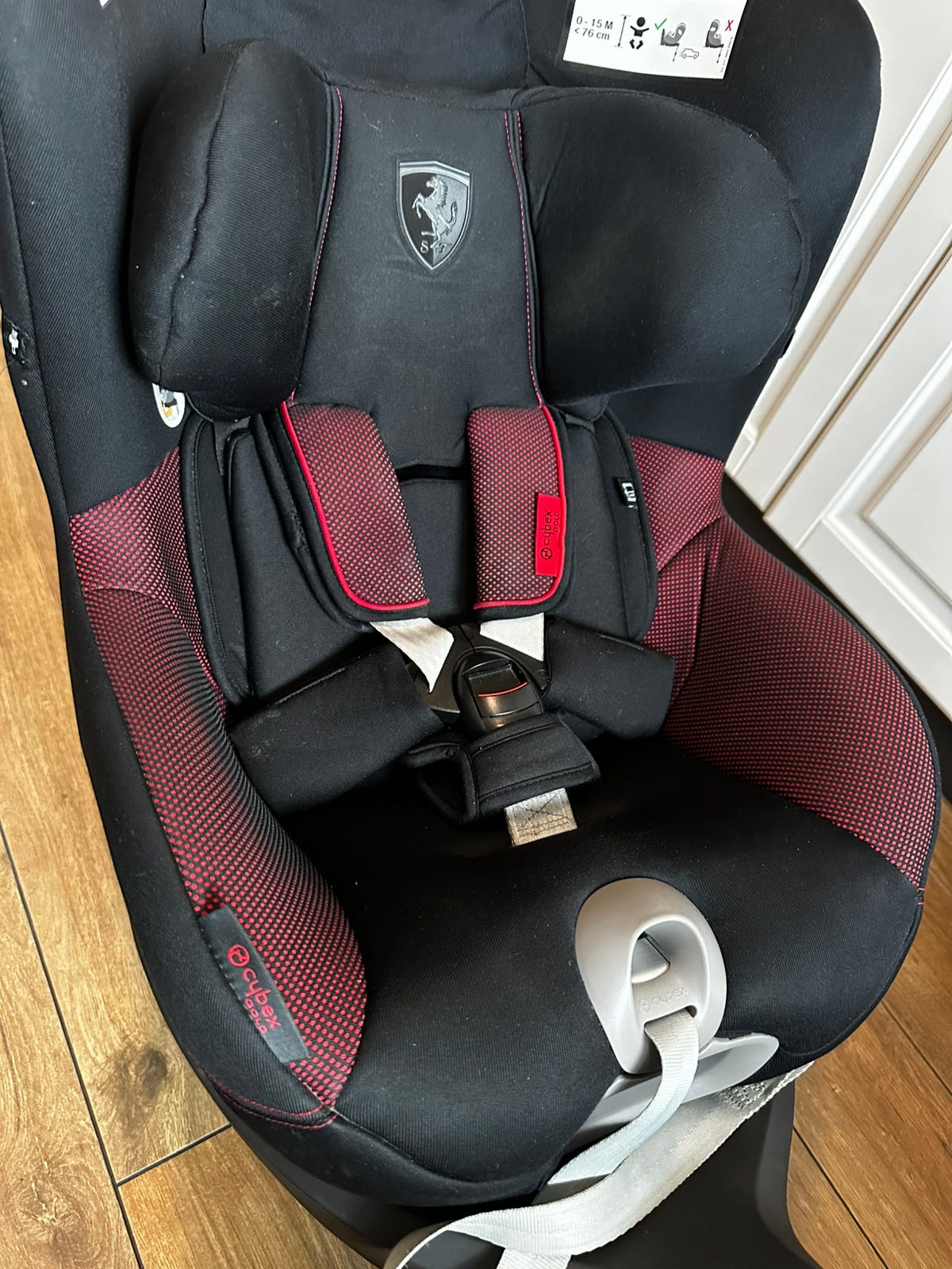 Bilstol, Cybex, 0-18 kg Sirona S i-Size - Ferrari Victory Black | FINN ...
