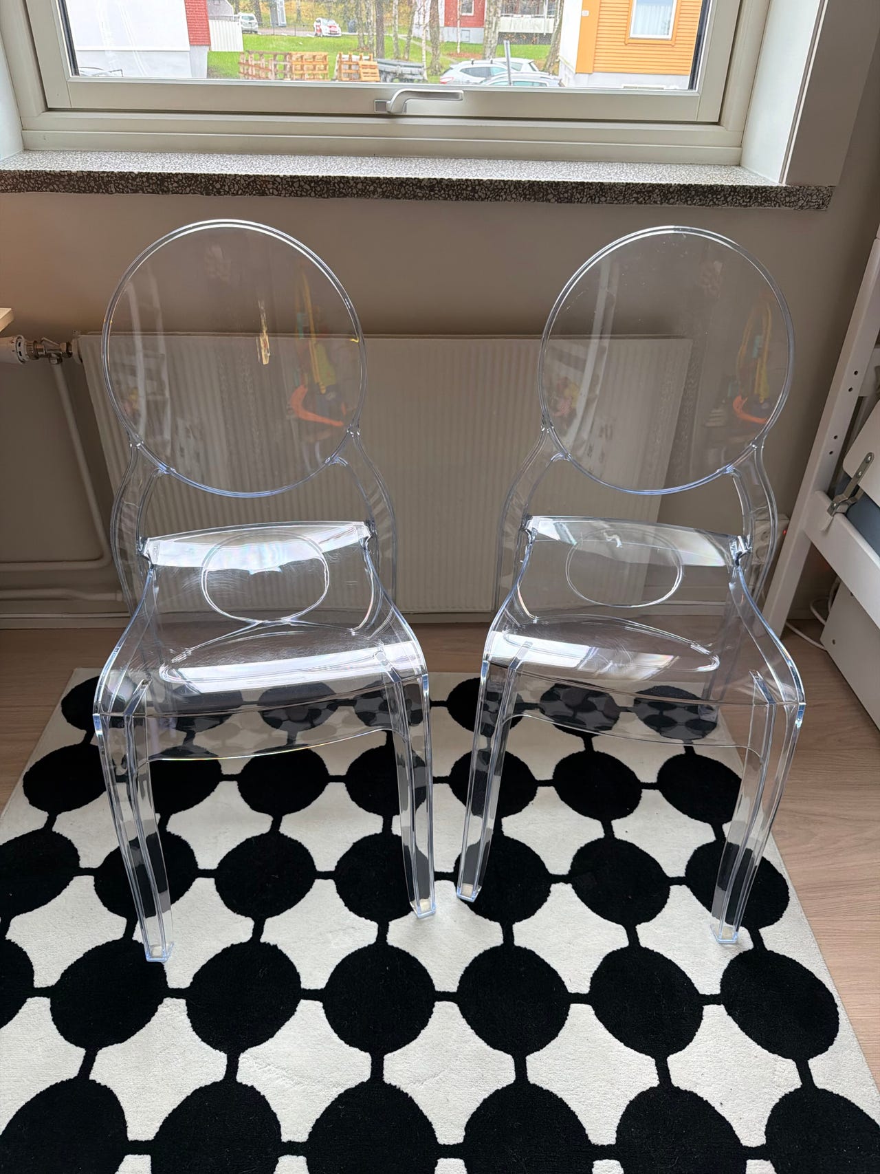 Kartell Louis Ghost Stol Transparent Plast | FINN-torget