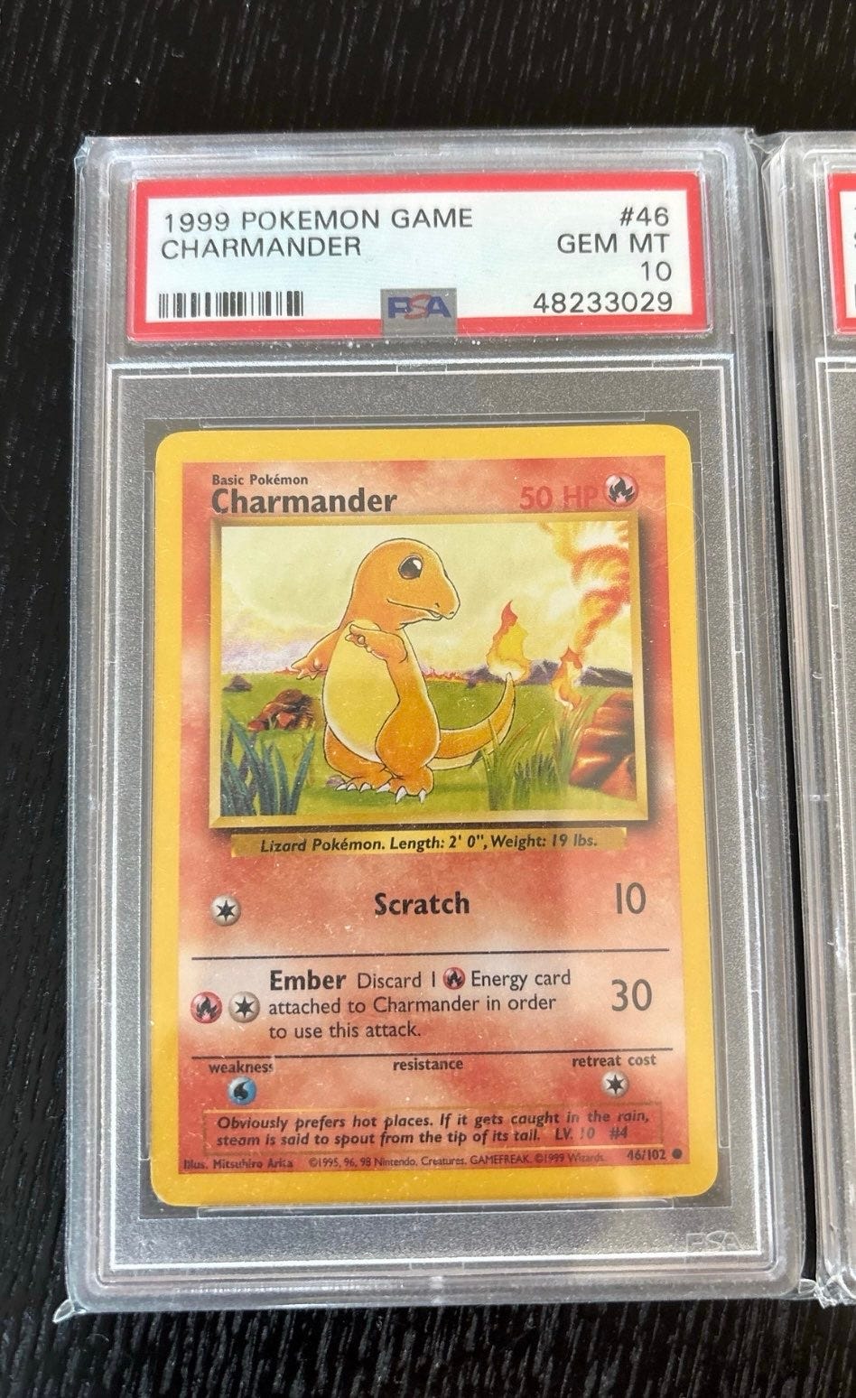 Charmander Base set PSA 10 - Pokemon | FINN-torget