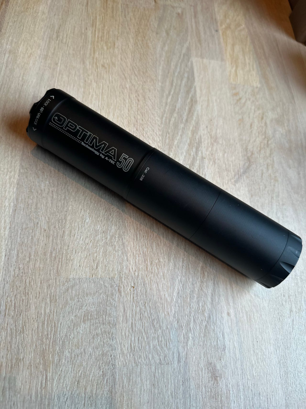 Atec Optima 50 .338 - a-lock lyddemper | FINN-torget