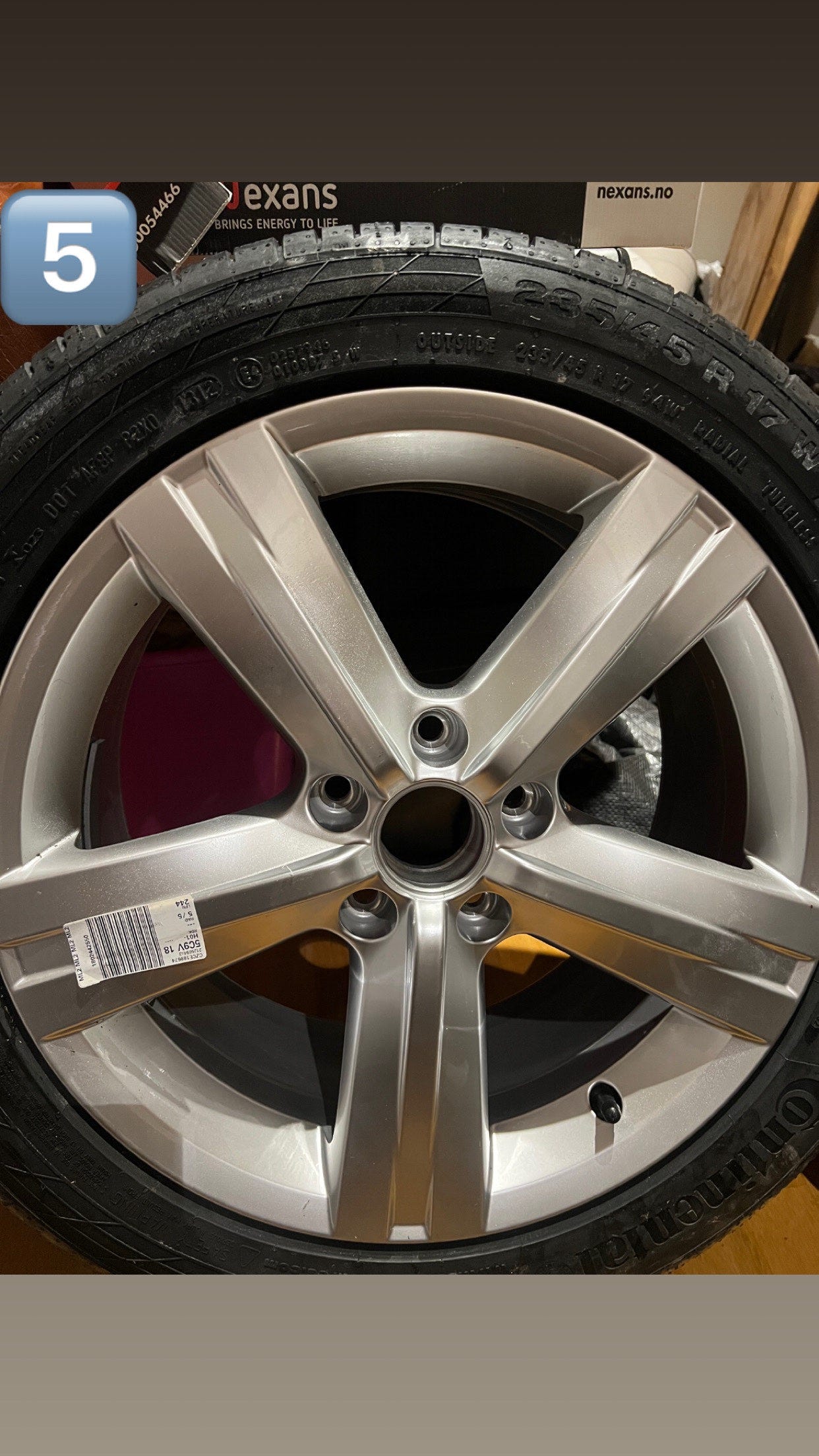 Volkswagen passat/tesla model s hjul/felg/dekk | FINN-torget