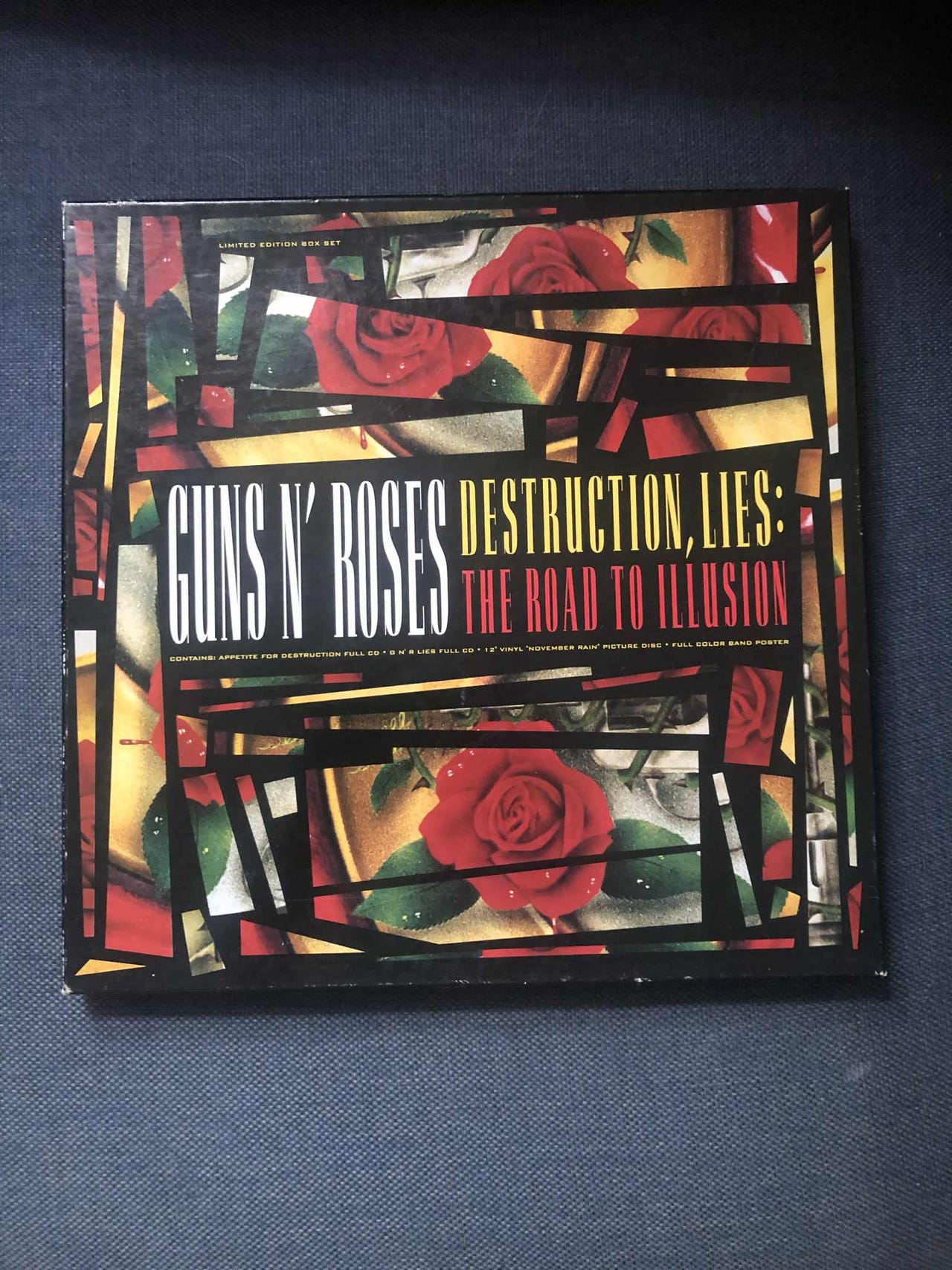 Guns N' Roses Destruction, Lies: The Road to Illusion Vinyl LP - GI BUD ...