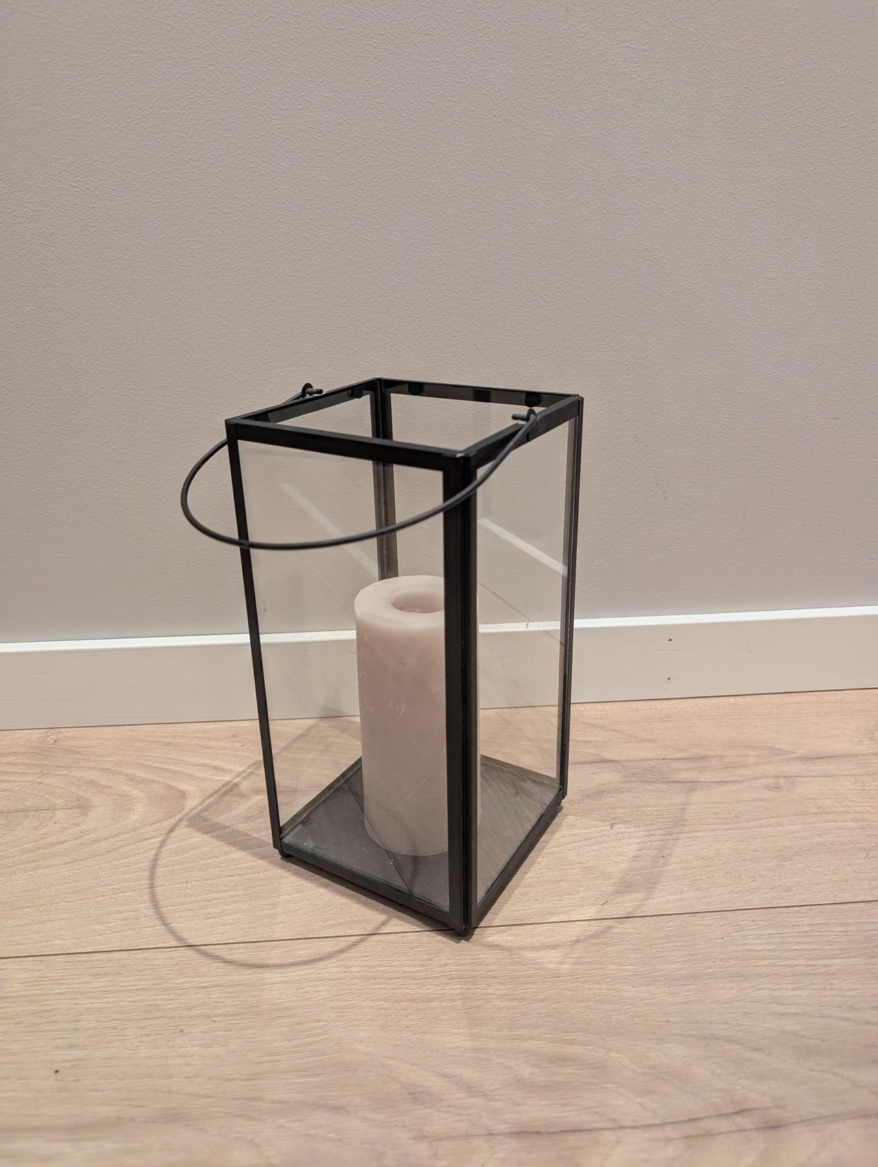 Lykt gis bort. Glass/metall | FINN-torget