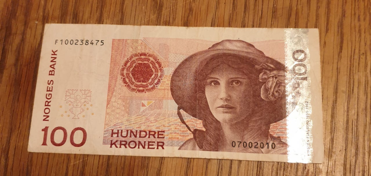 100 kroner Norge | FINN-torget