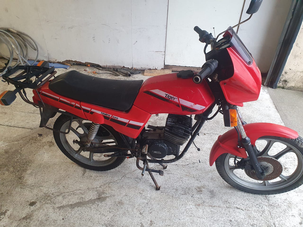 TEMPO TIGER. 520. 1987. MOPED DELER. MOPED. TEMPO DELER. SE BILDER ...