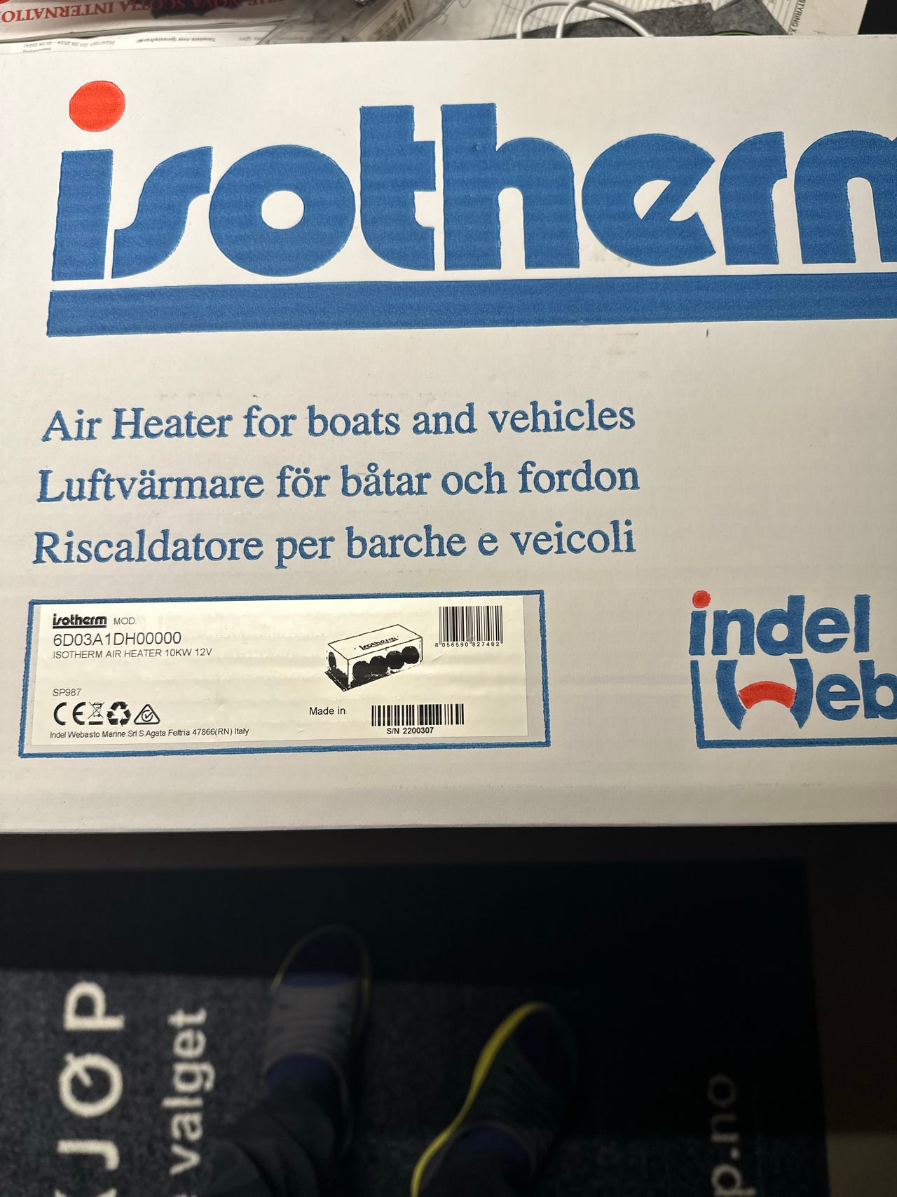 Isotherm Air Heater 10 kW 12V for Boats and Vehicles | FINN-torget