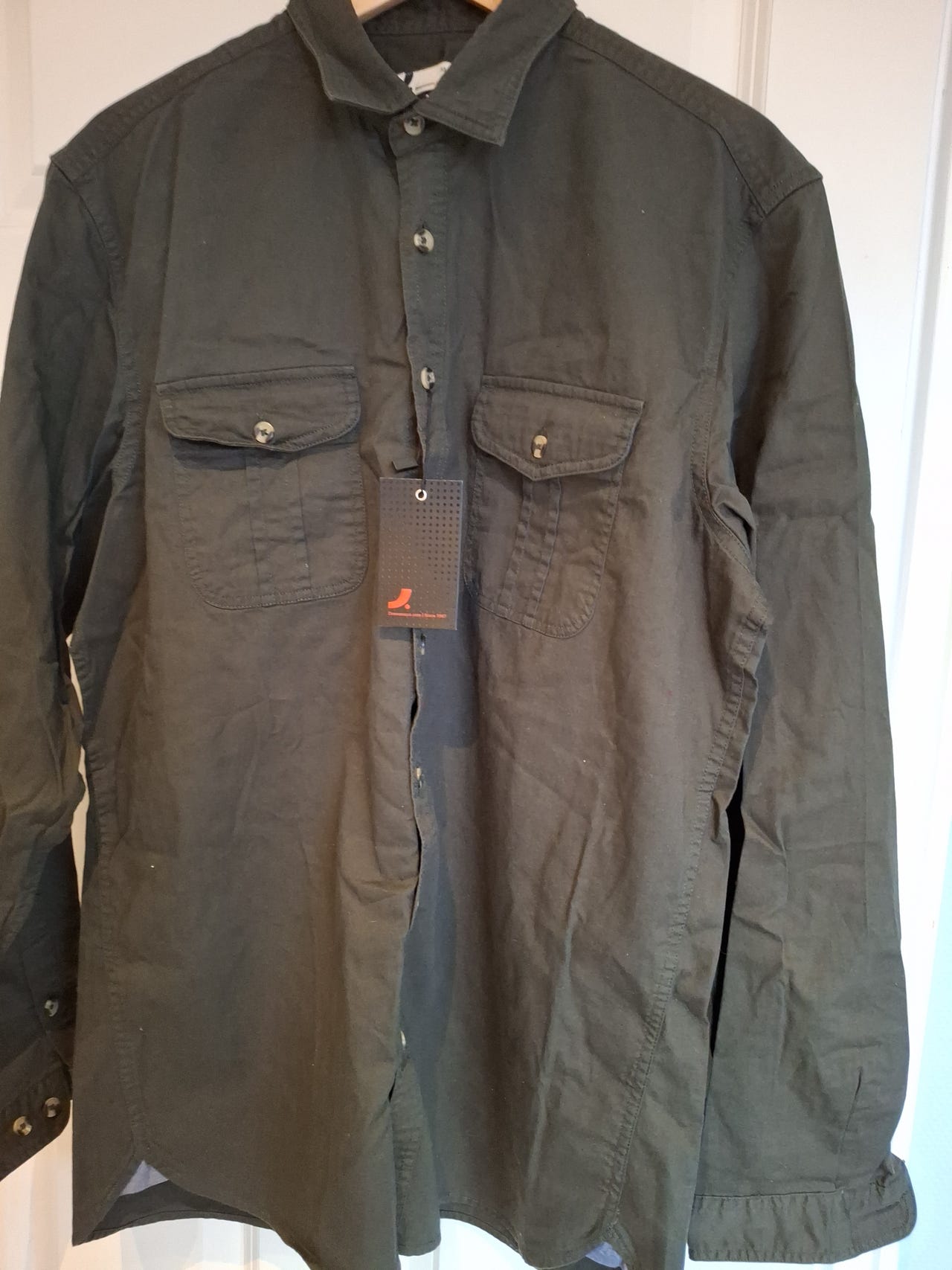 Dressmann Slim Fit Skjorte Grønn XL | FINN-torget
