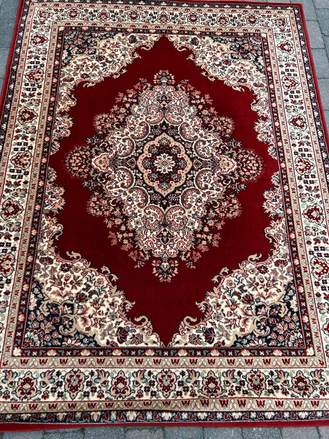 Nydelig persisk teppe i ull 150x200 cm | FINN-torget
