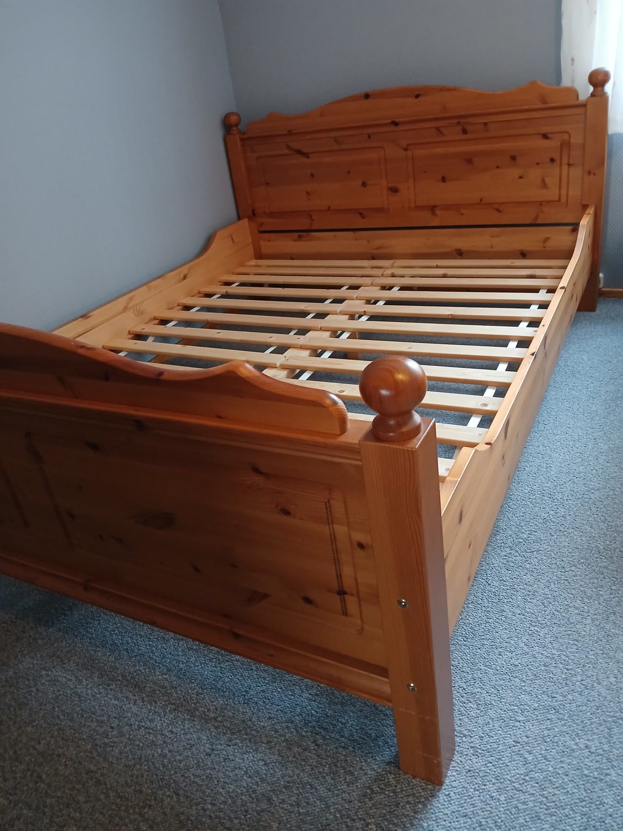 Dobbeltseng furu 150x200 | FINN-torget