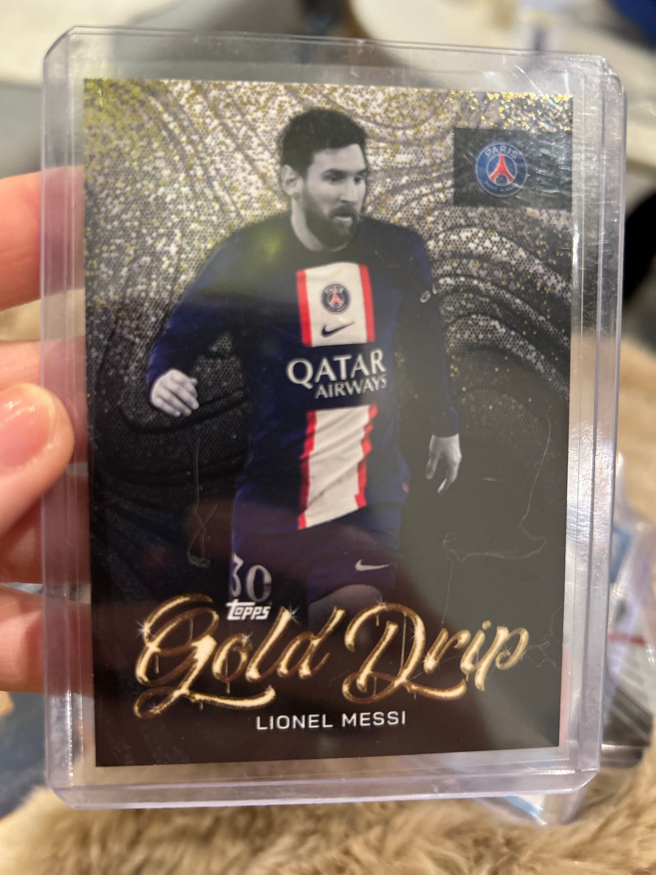 Topps Gold Drip Lionel Messi Fotballkort | FINN-torget