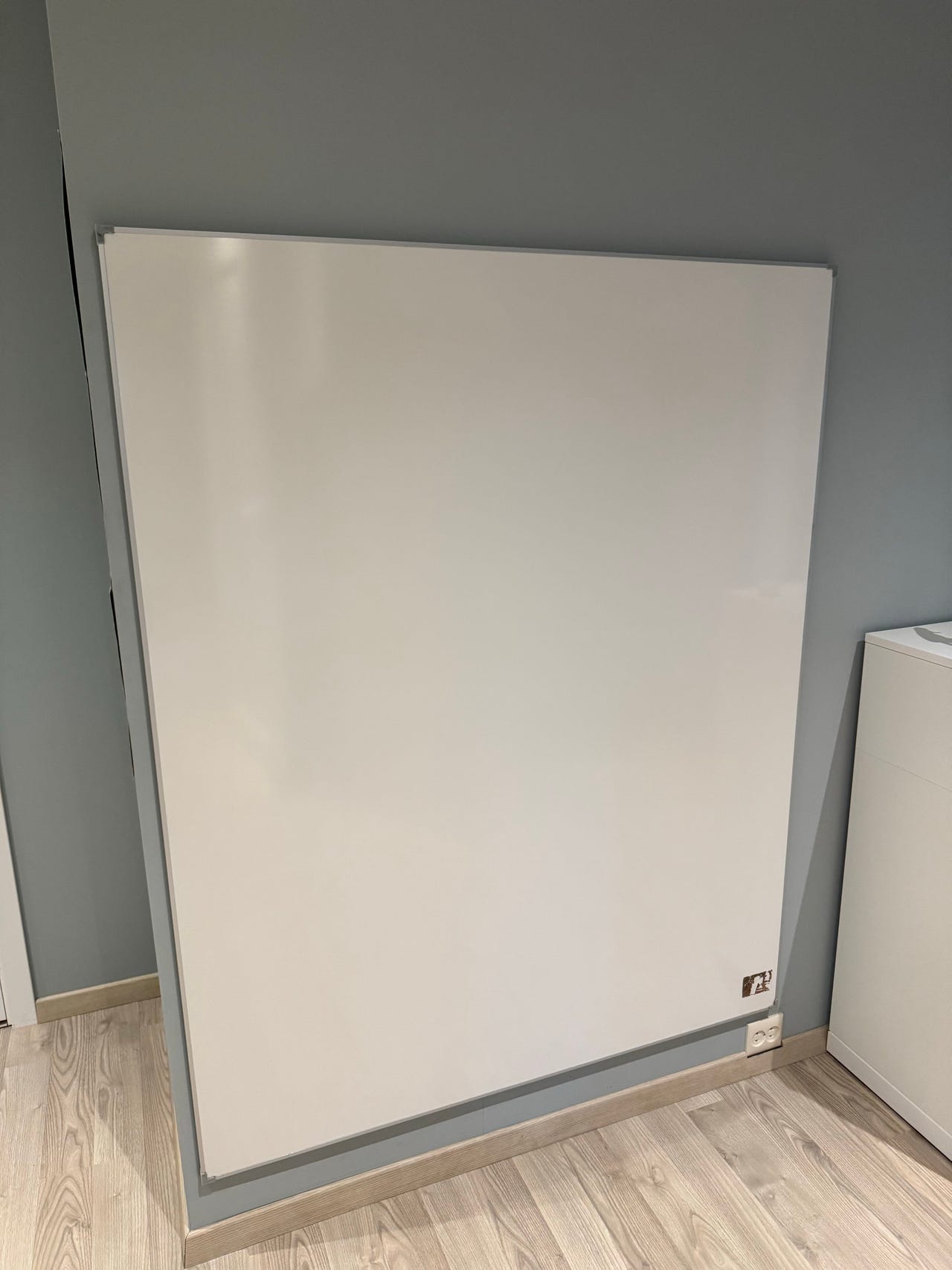 Magnetisk whiteboard tavle Hvit 120x150 cm | FINN-torget