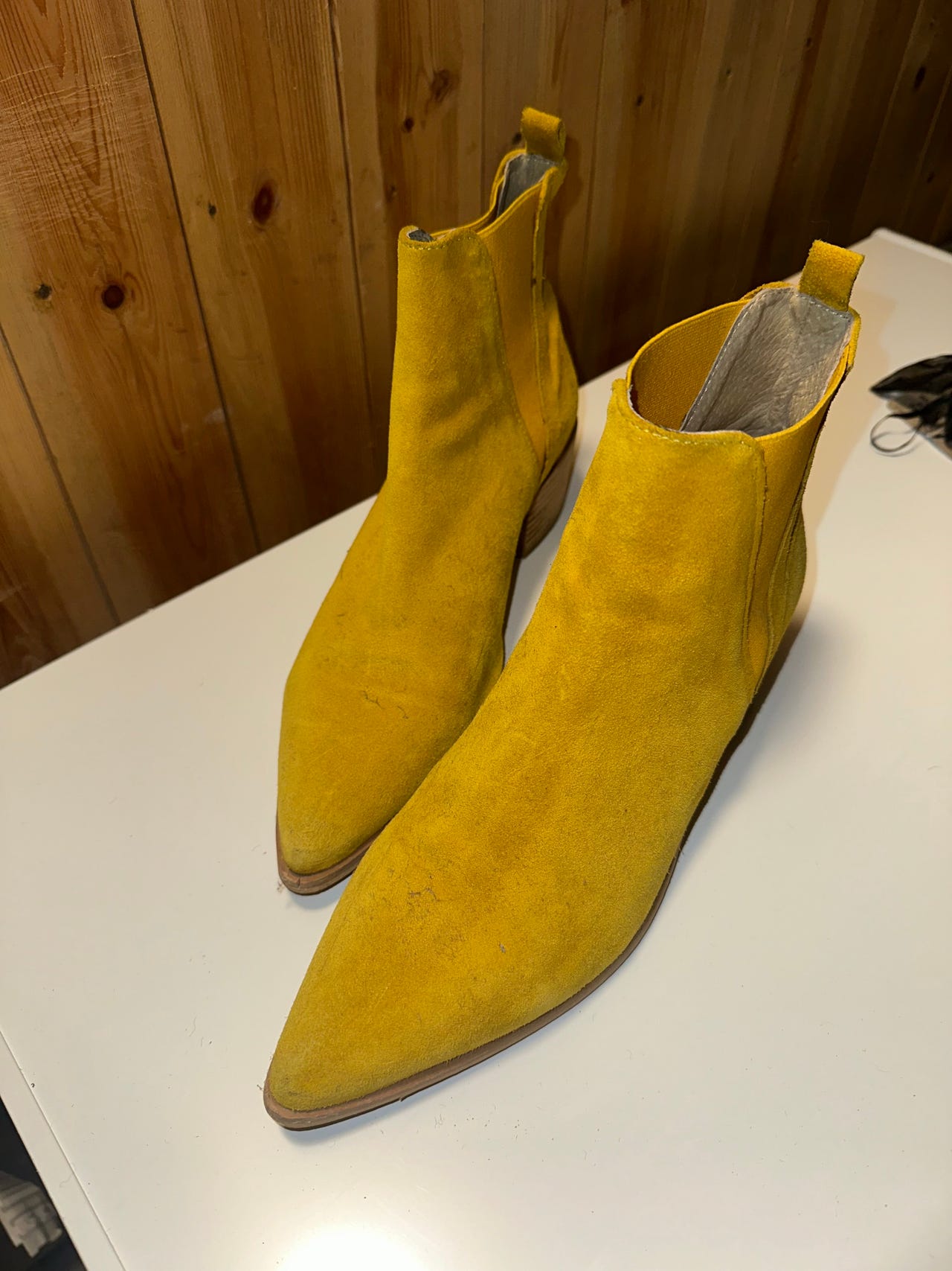 Pavement boots i semsket skinn Str 39 | FINN-torget