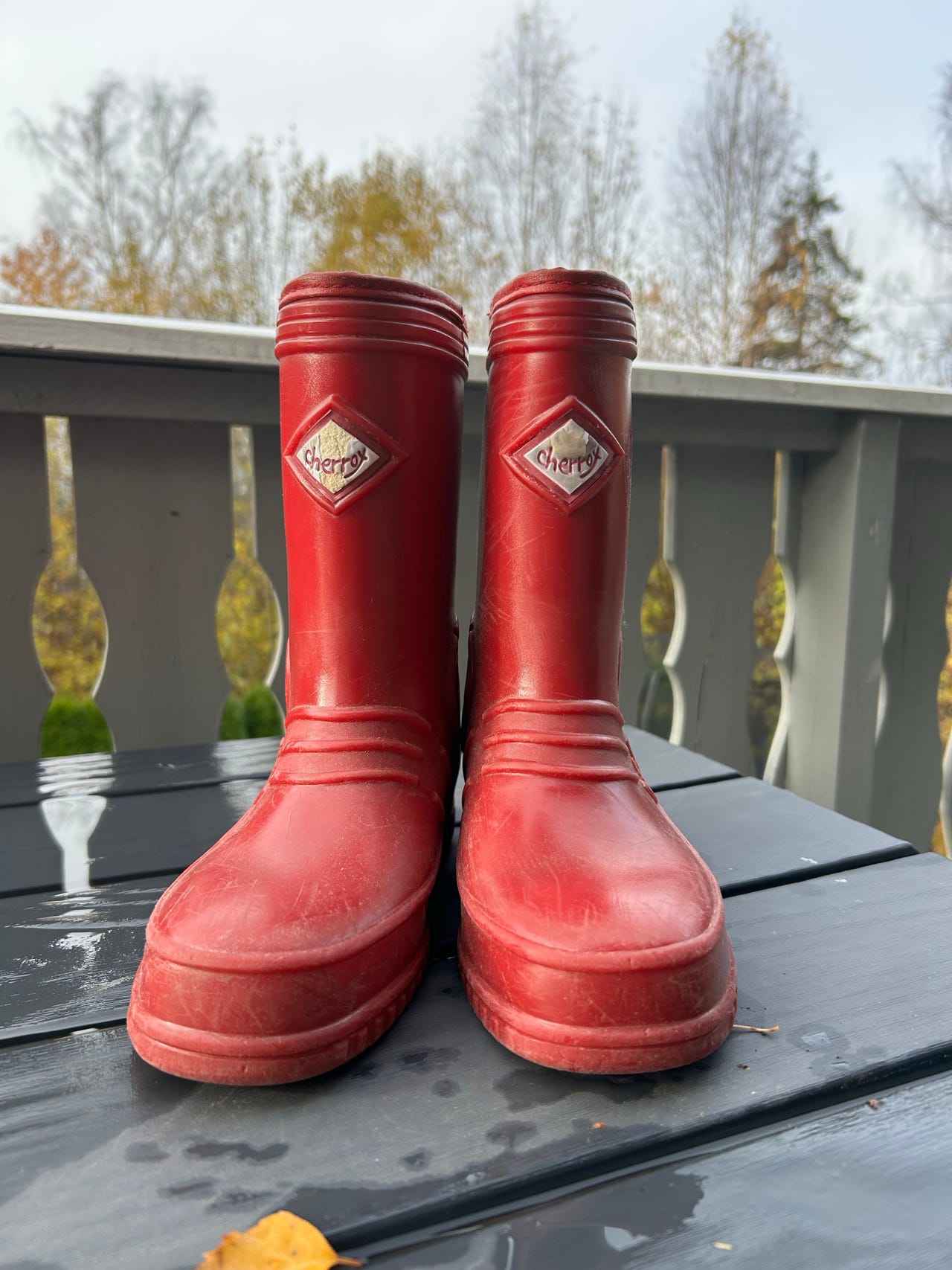 Viking Cherrox Barne Gummistøvler Rød Størrelse 34 Unisex | FINN-torget