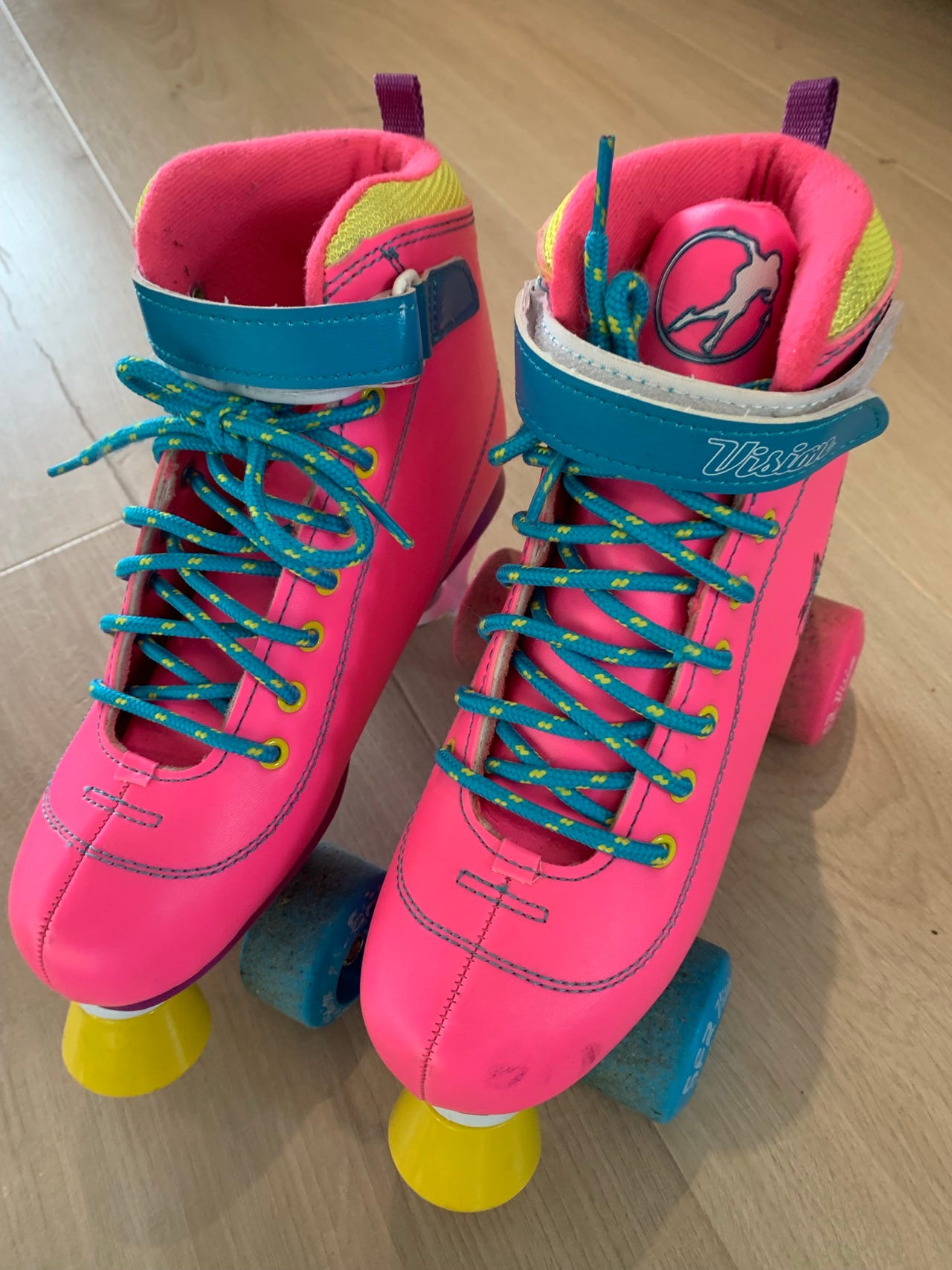 SFR Vision Rulleskøyter Barn Størrelse 37 Rosa | FINN-torget