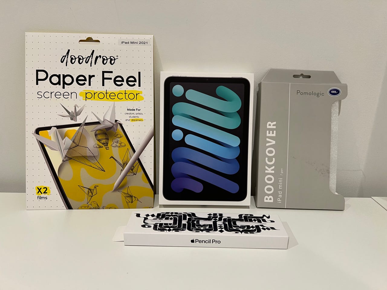 iPad mini Wi-Fi 128GB (A17 Pro) - Stellargrå med Apple Pencil Pro ...