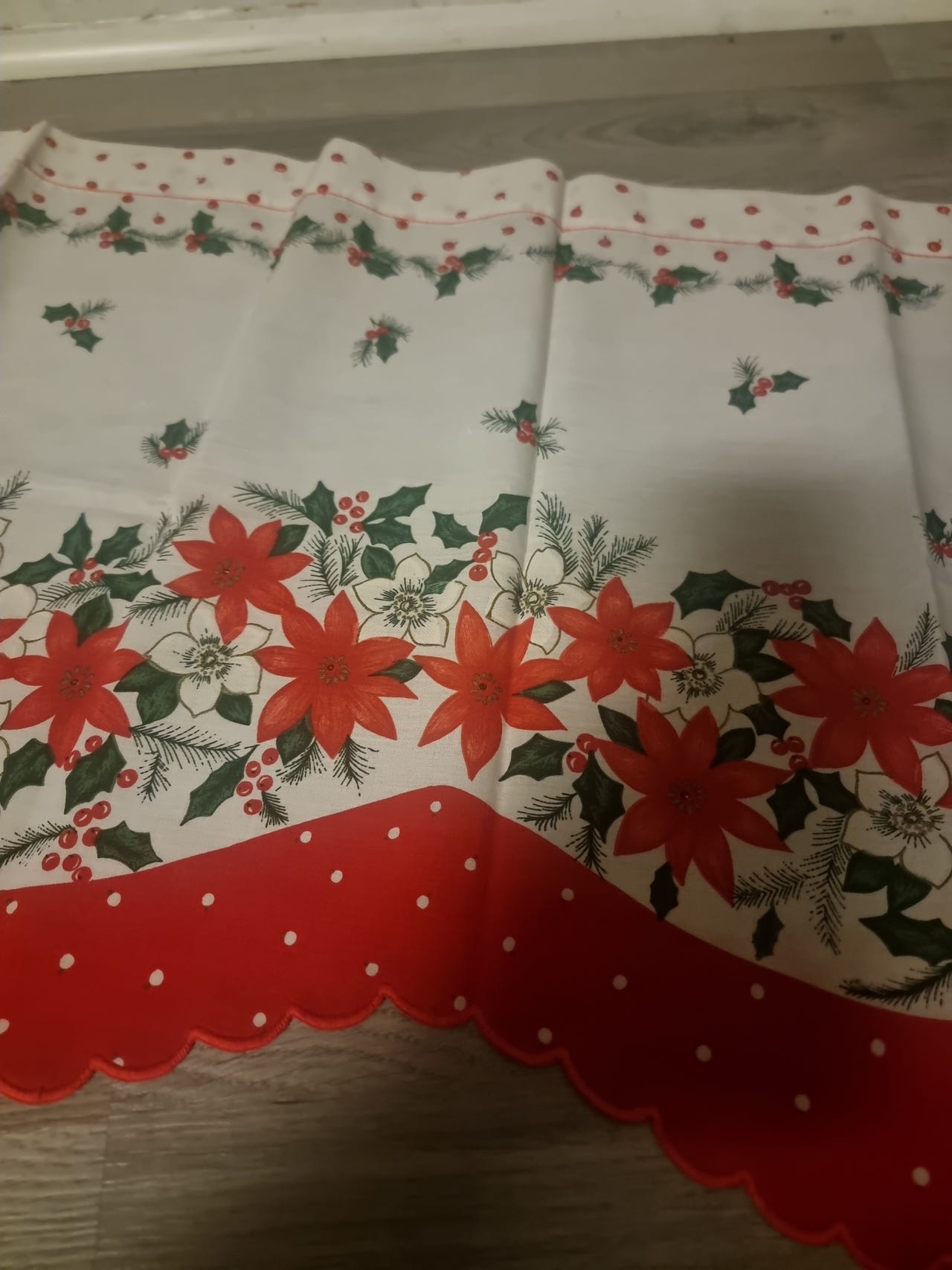 Retro julegardin- kappe. | FINN-torget