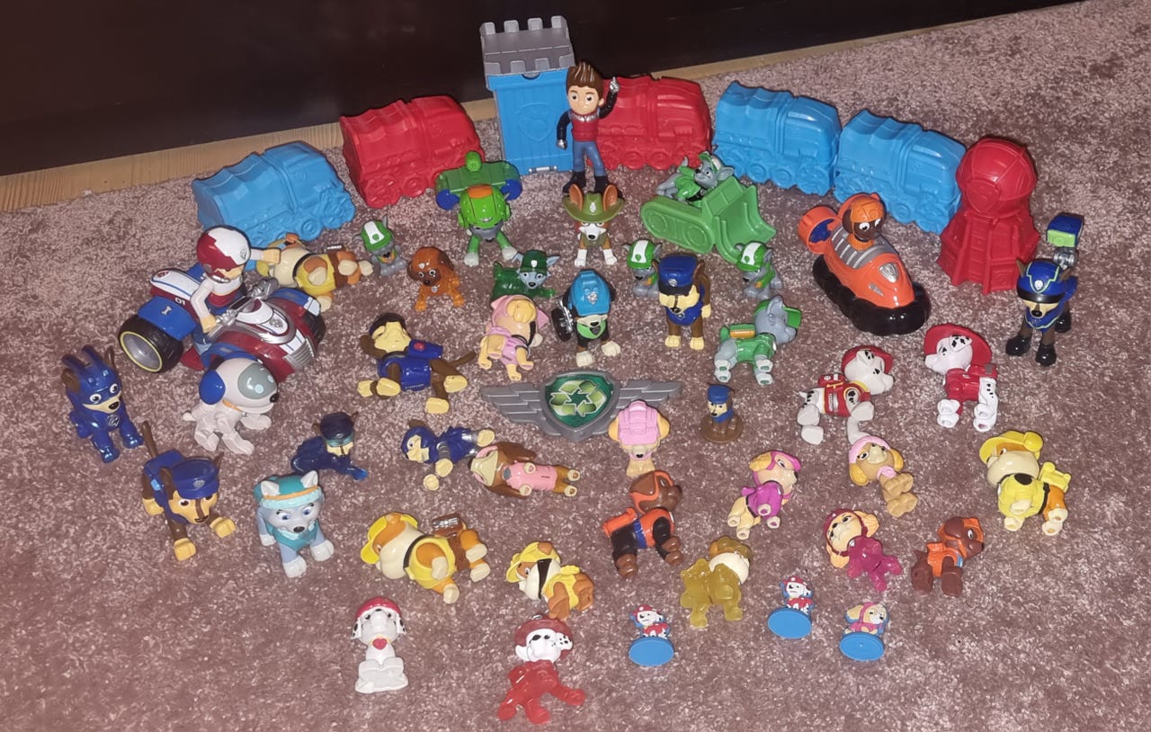 Masse Paw Patrol leker selges | FINN-torget