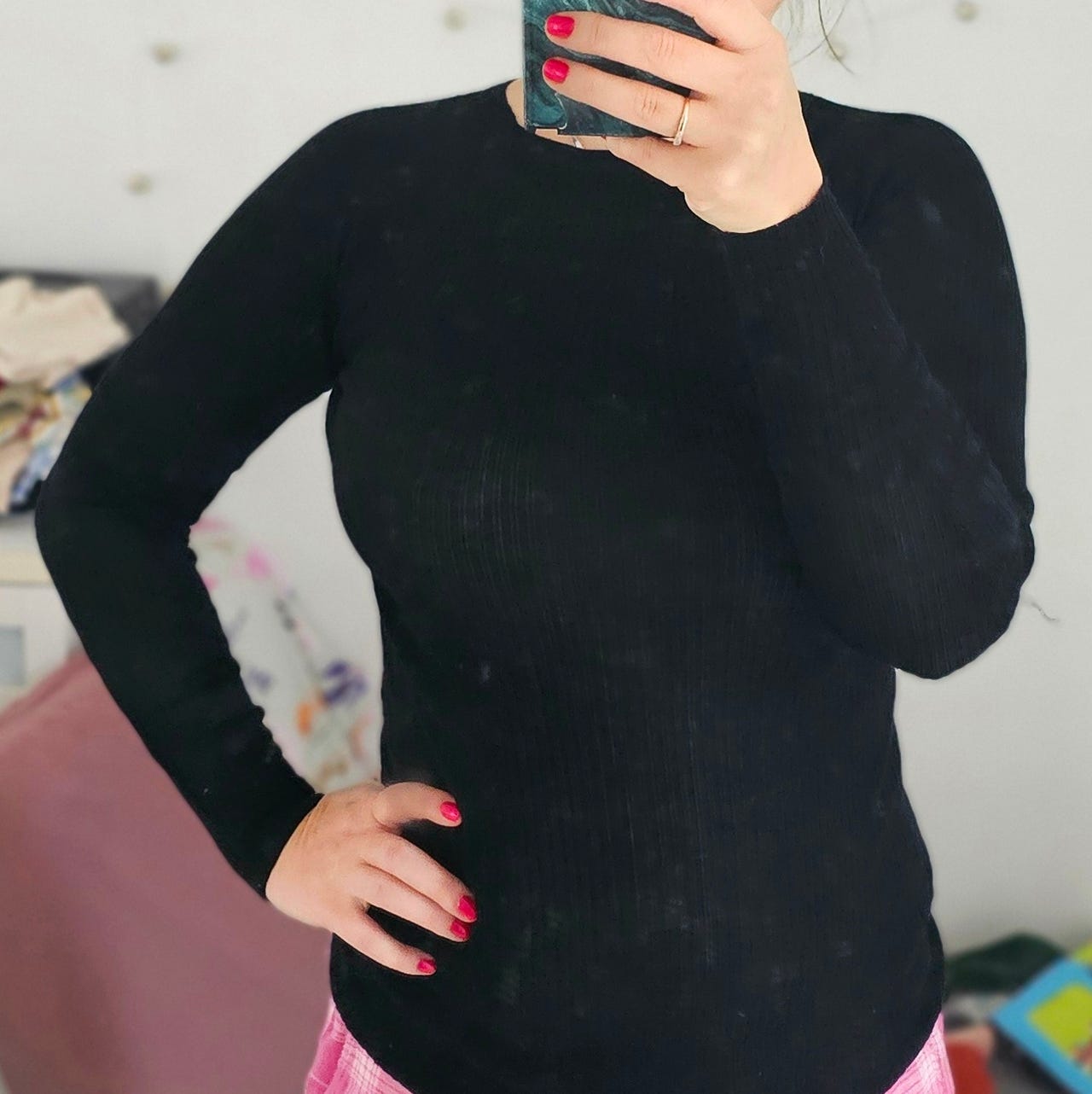 Svart ullgenser Pierre Robert S | FINN-torget