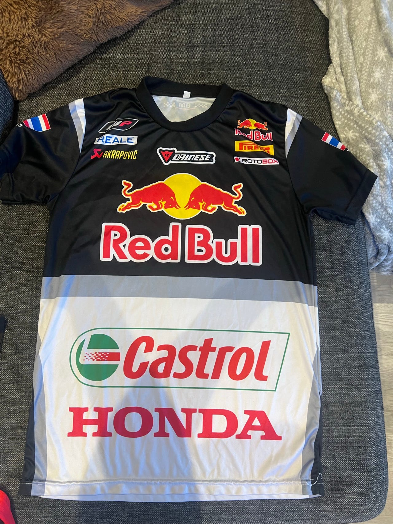🏁 Red Bull Castrol Honda Racing Team Jersey – Eksklusiv utgave | FINN ...