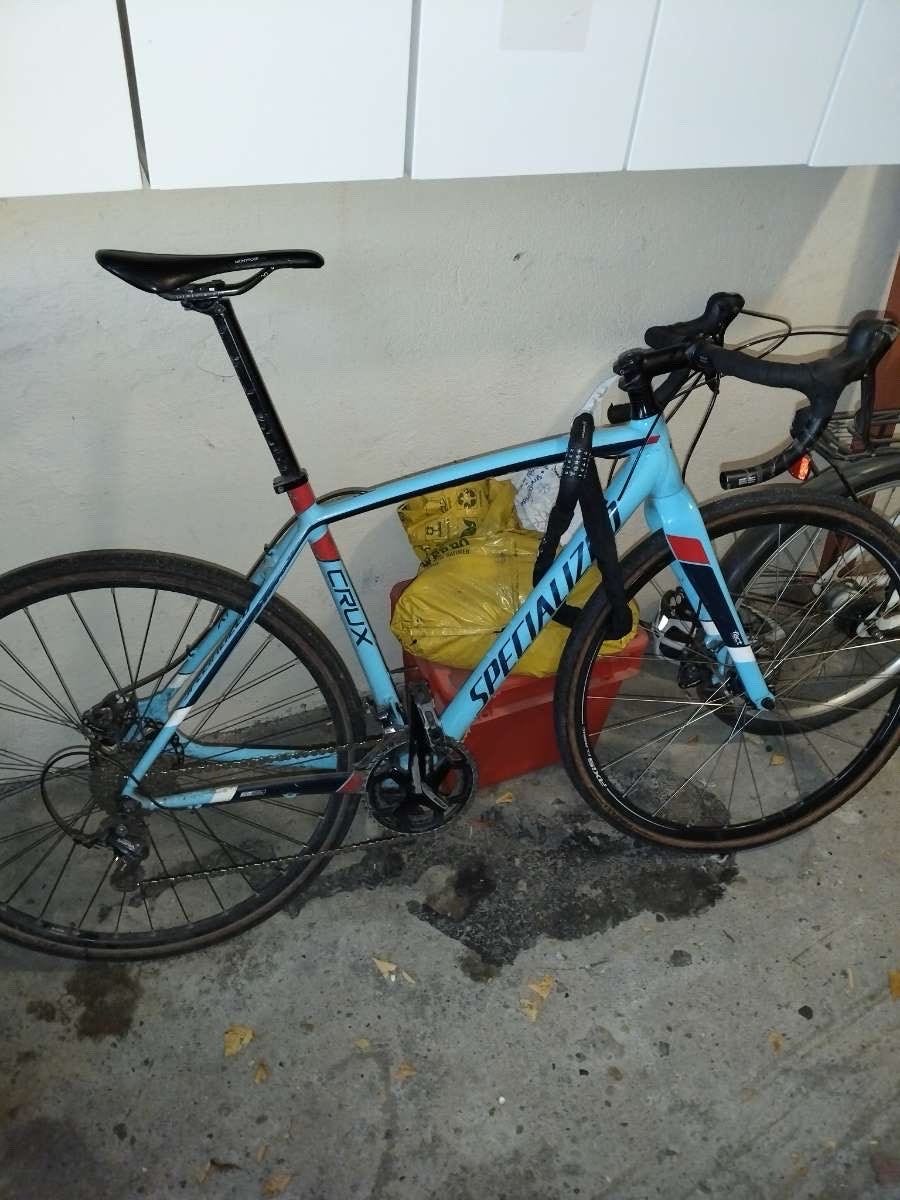 Blå Specialized CruX E5sport Cyclocross Bike 2019 | FINN-torget