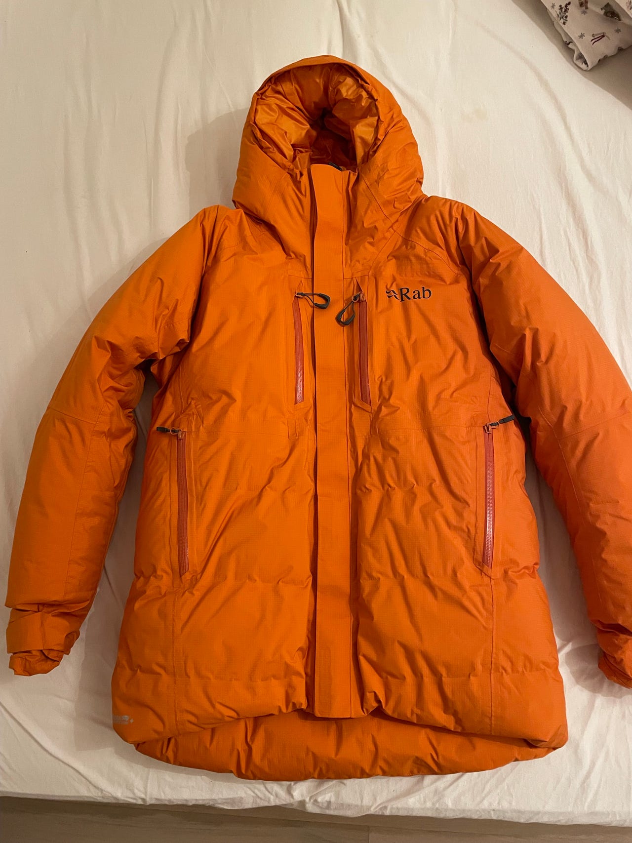 Rab dunjacka – herr, strl L Varm och slitstark | FINN-torget