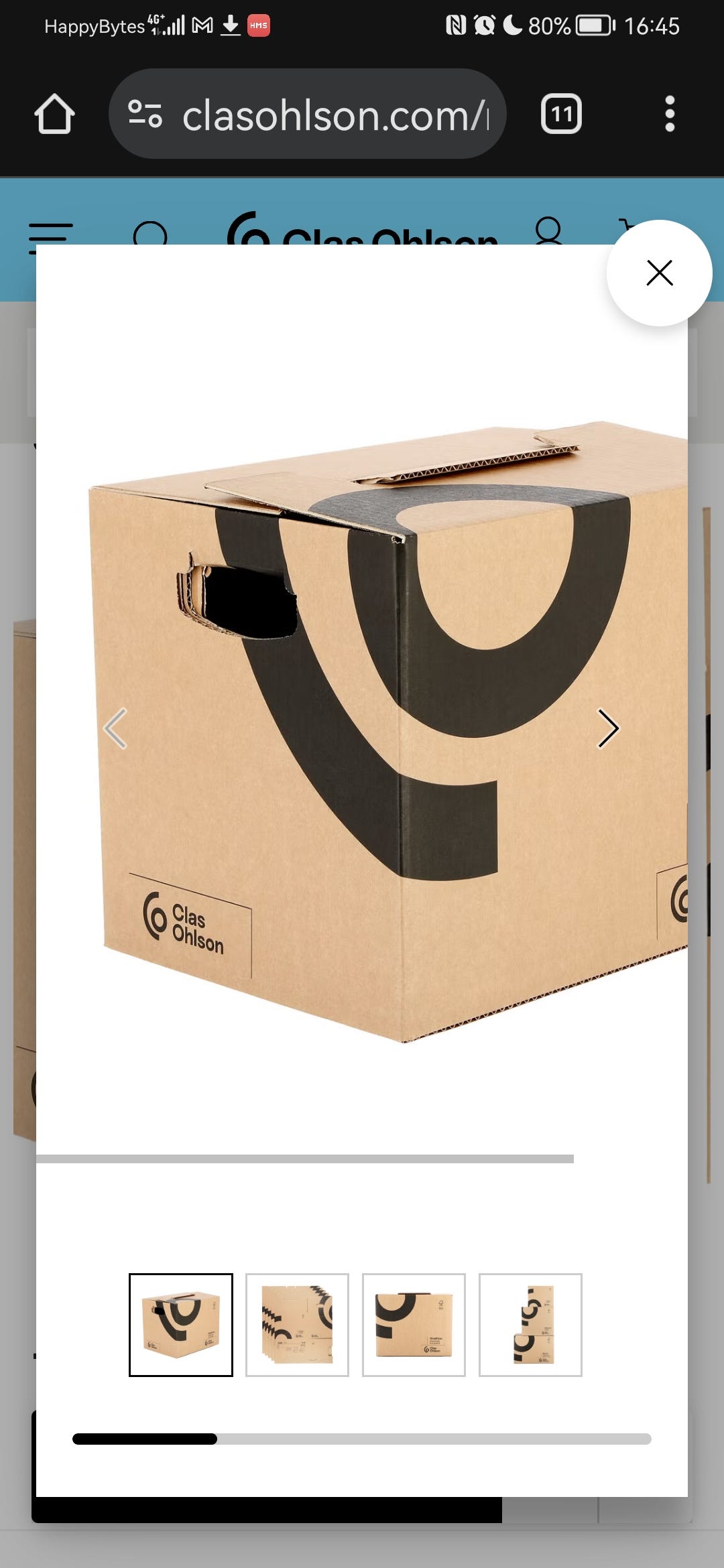 Flytteesker / Flyttekasser fra Clas Ohlson | FINN-torget