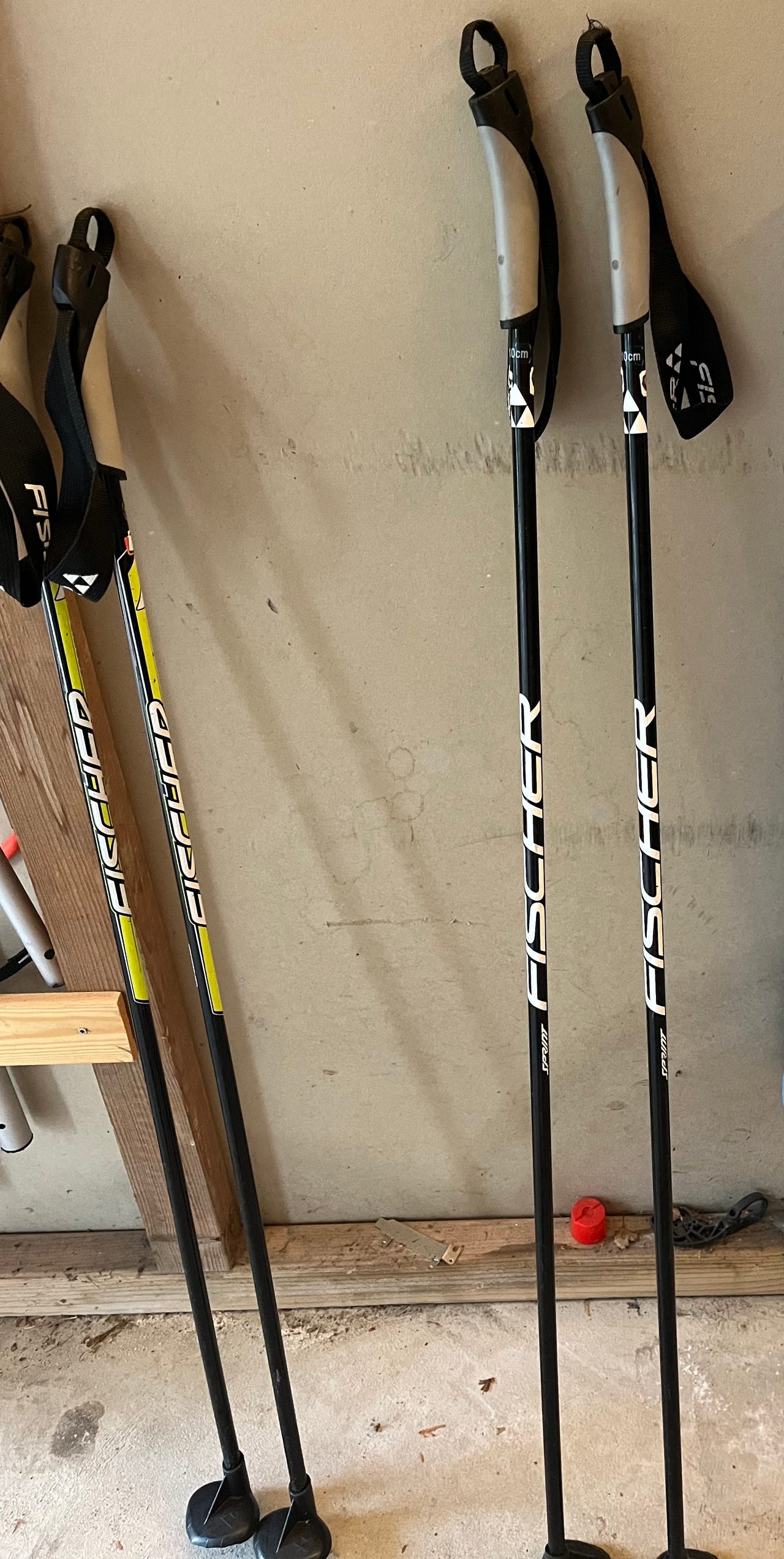 2 par Fischer Langrennstaver str 100 cm og 110 cm | FINN-torget