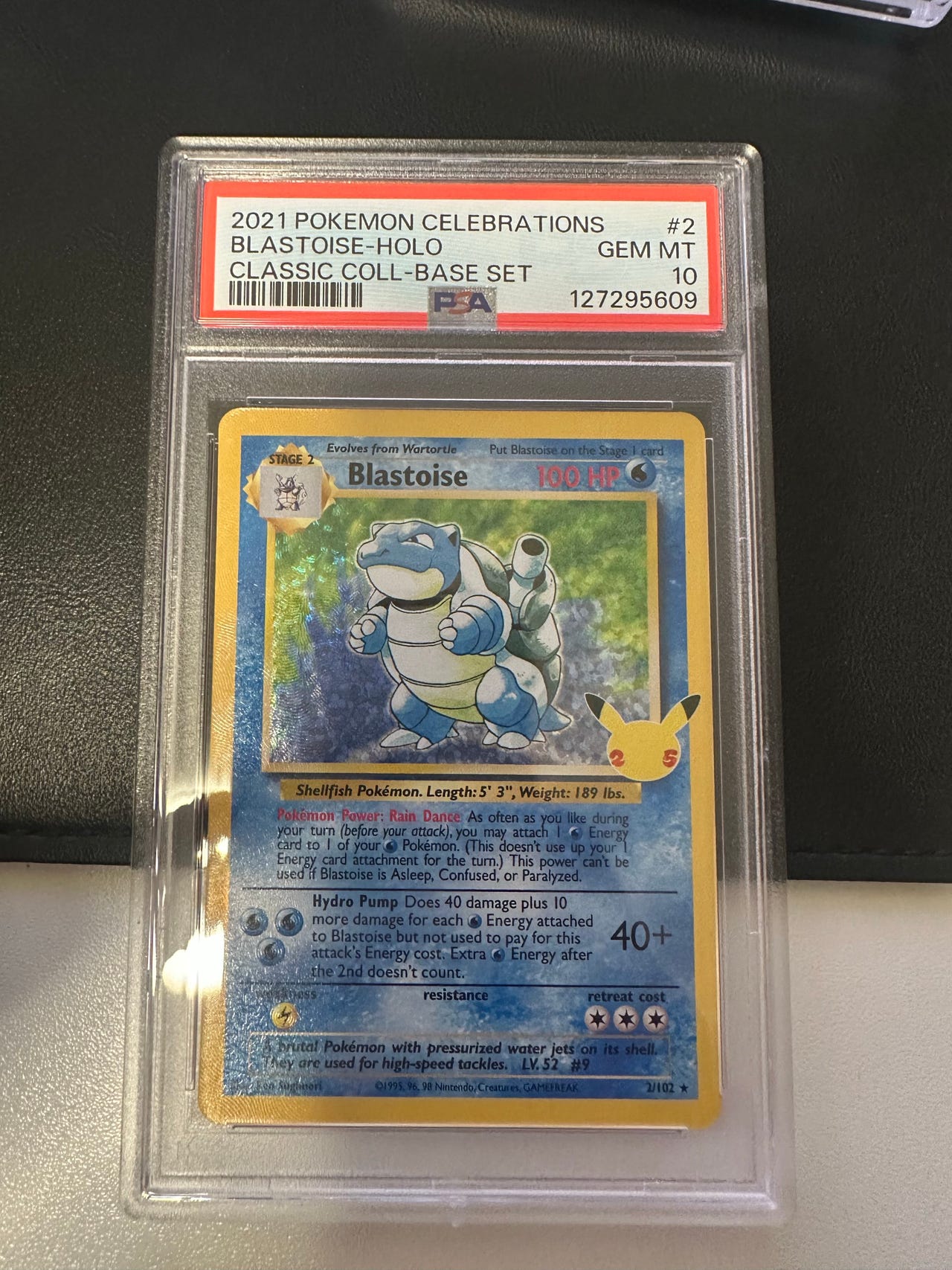 Pokémon Celebrations – Blastoise #2 PSA 10 (Classic Collection) | FINN ...