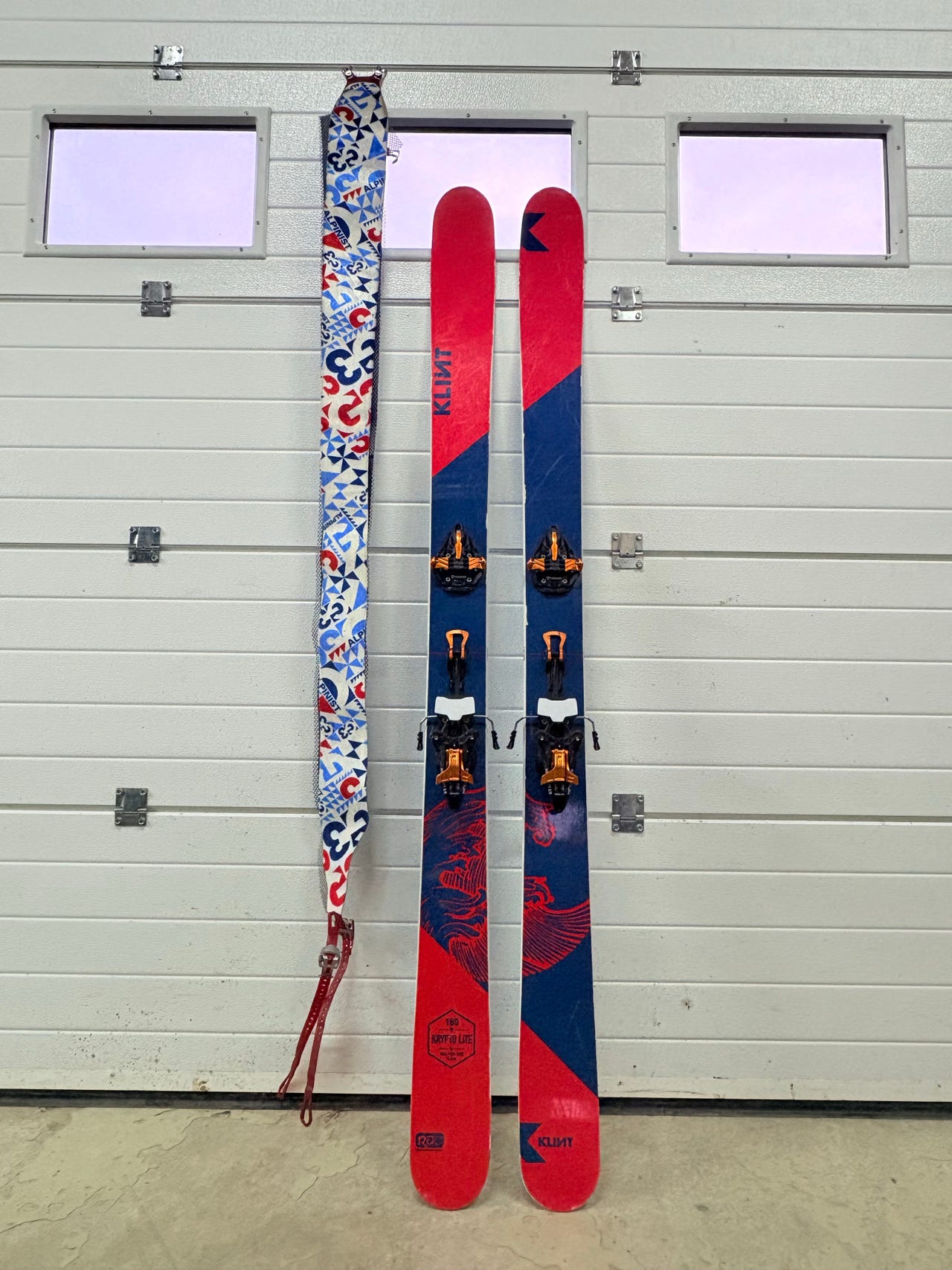Klint Krypto Light Pudderski m/ Marker Kingpin 13 Randonee bindinger ...