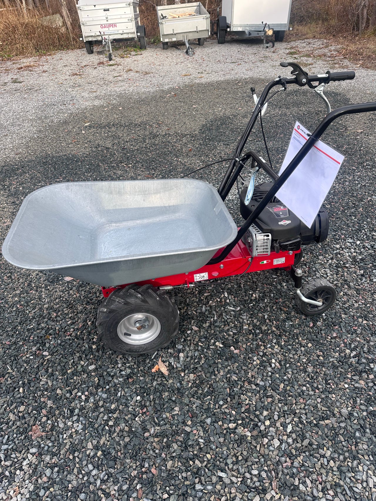 🛠️ Motorisert trillebår / mini-dumper – helt ny og ubrukt! | FINN-torget