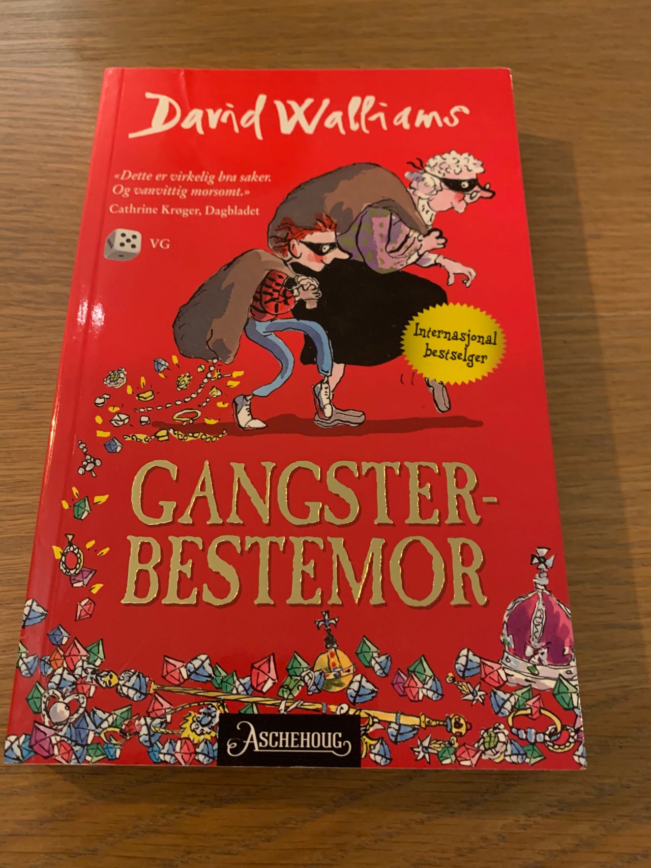 David Walliams Gangster-bestemor Bok Rød | FINN-torget