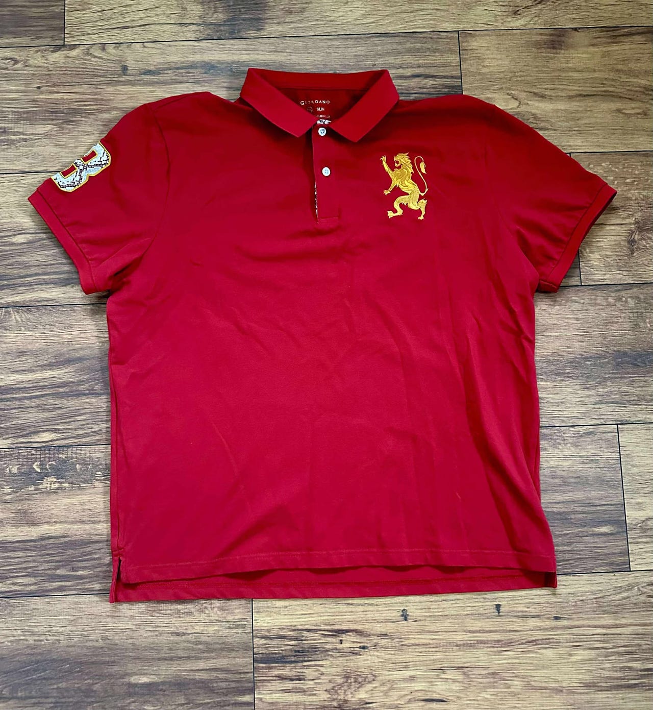 Giordano Herre Polo – Str. XXL, Rød, Smart Casual | FINN-torget