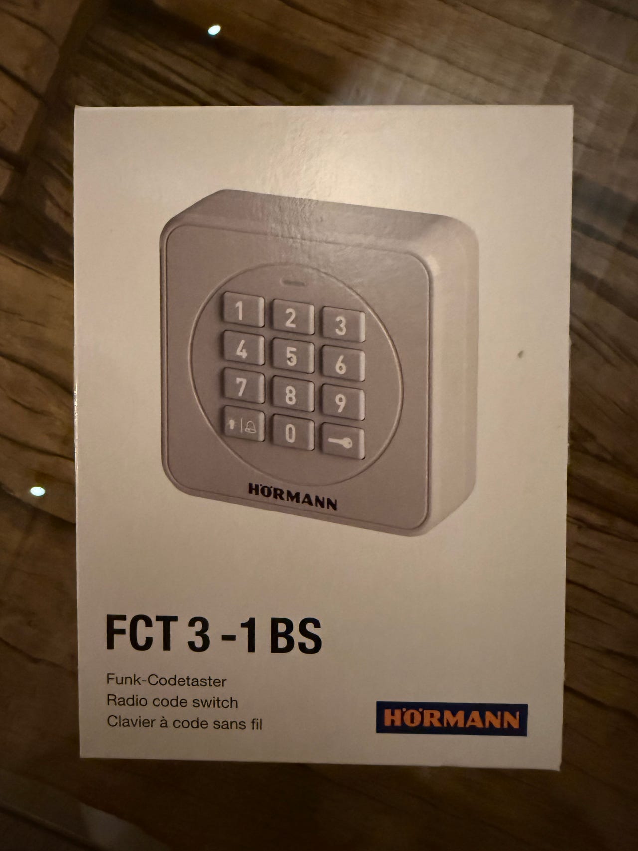 Trådløst kodetastatur Hörmann FCT 3-1 BS | FINN-torget