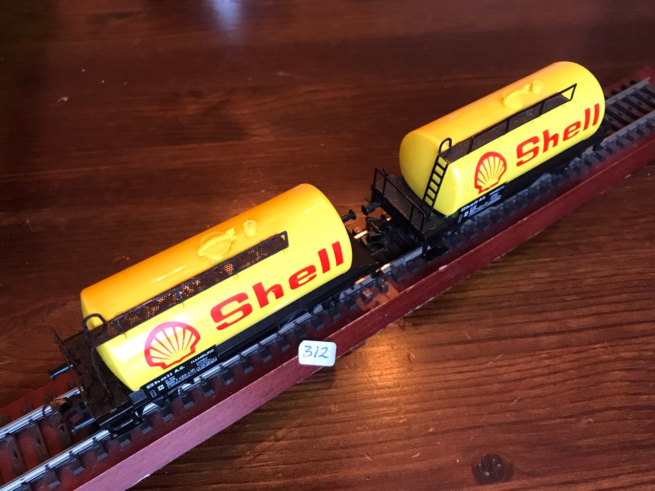 2 stk Marklin 4442.1 Tankvogner SHELL H0 AC | FINN-torget