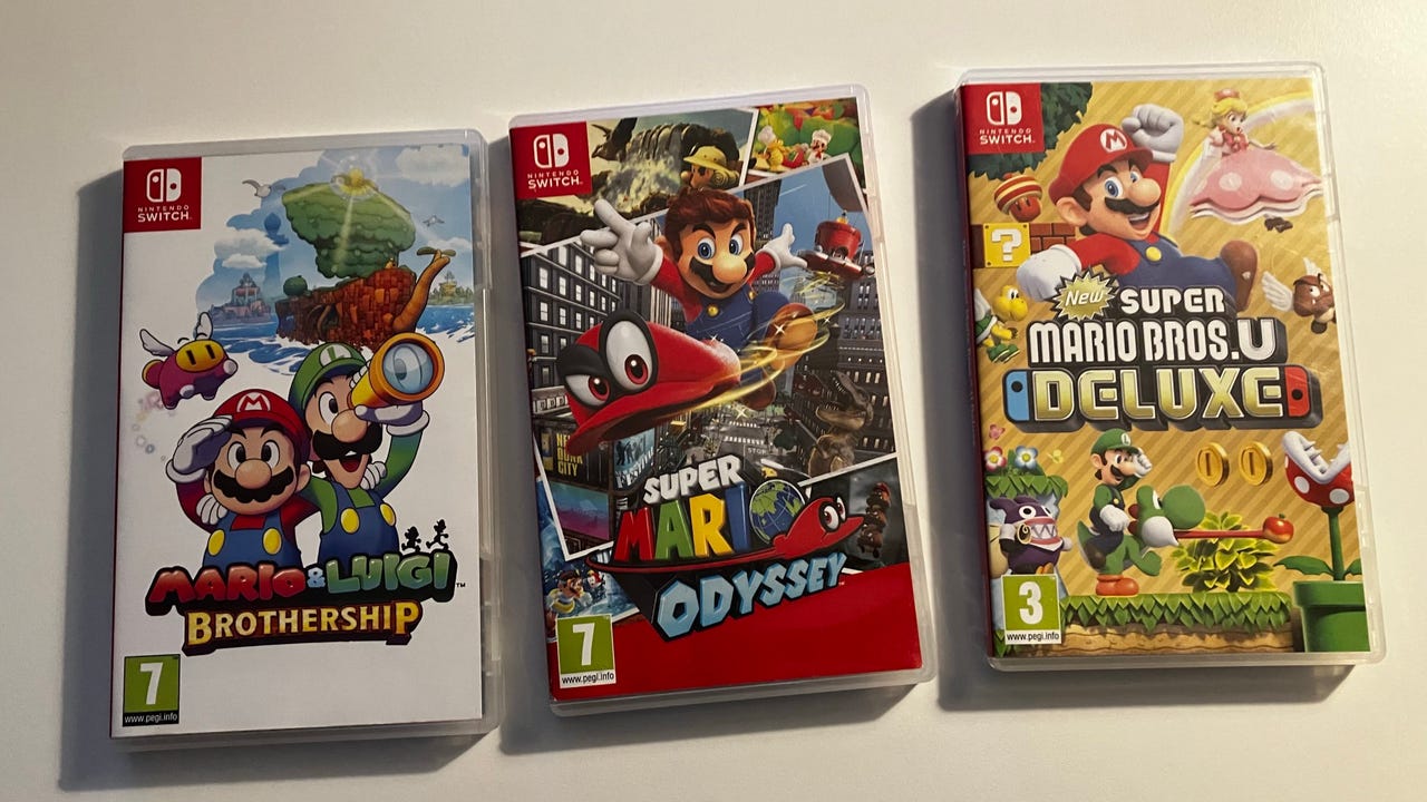 Nintendo Switch Super Mario-spill | FINN-torget