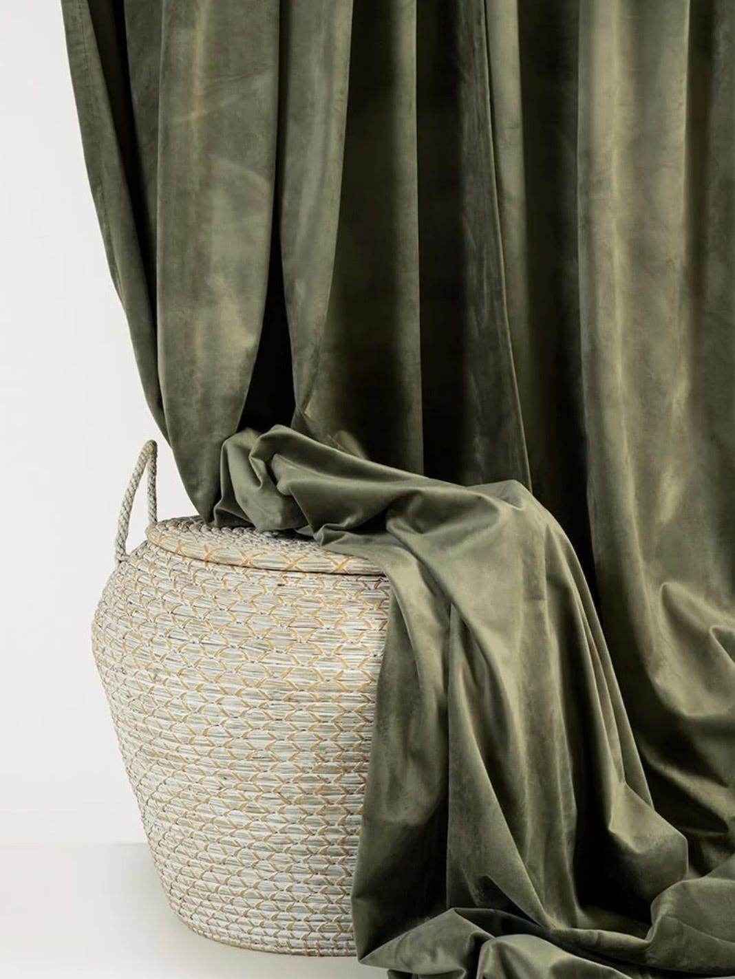 Mali velourgardin grønn - Kid | FINN-torget