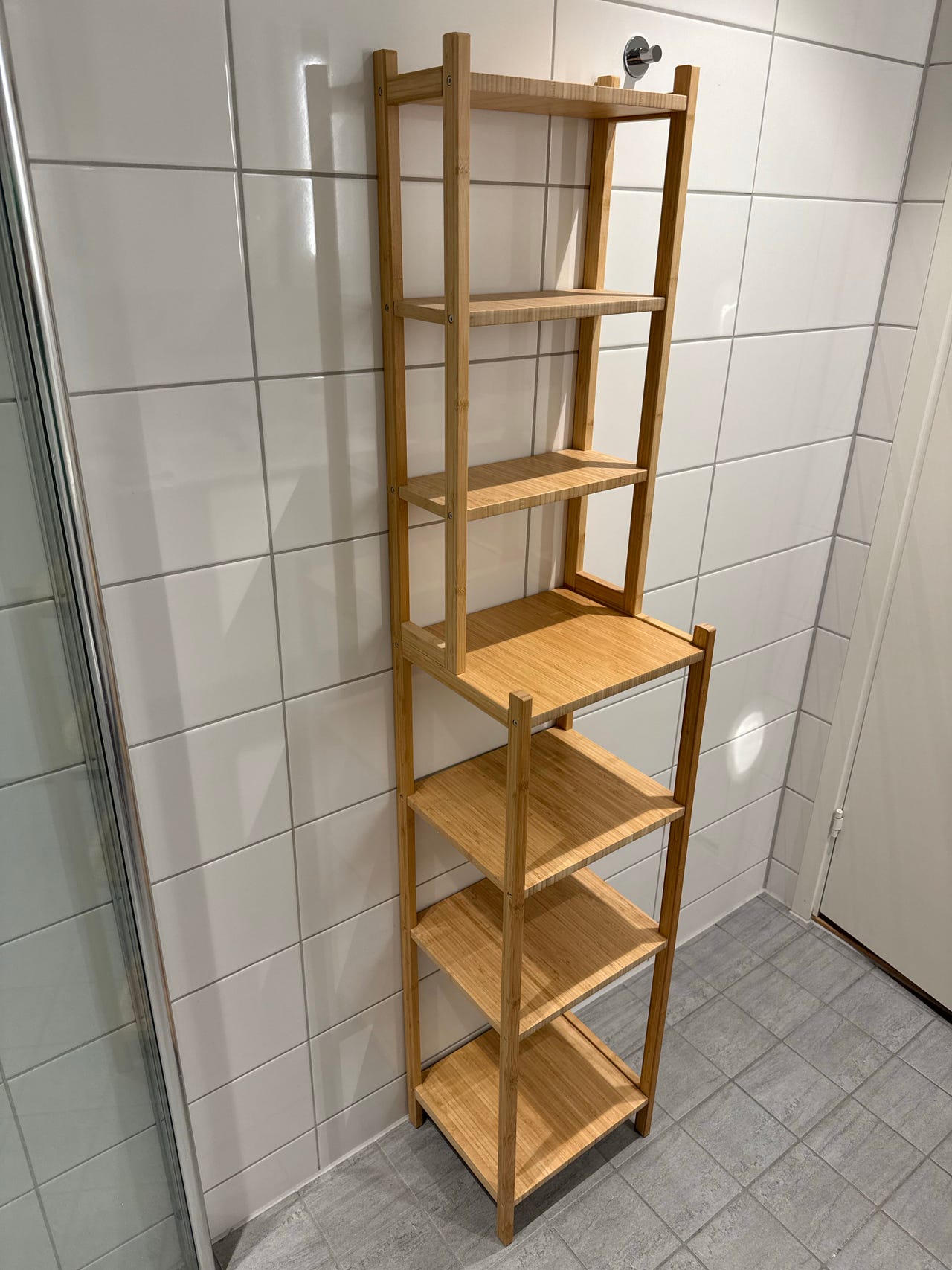 IKEA Rågrund hylle til bad i bambus | FINN-torget