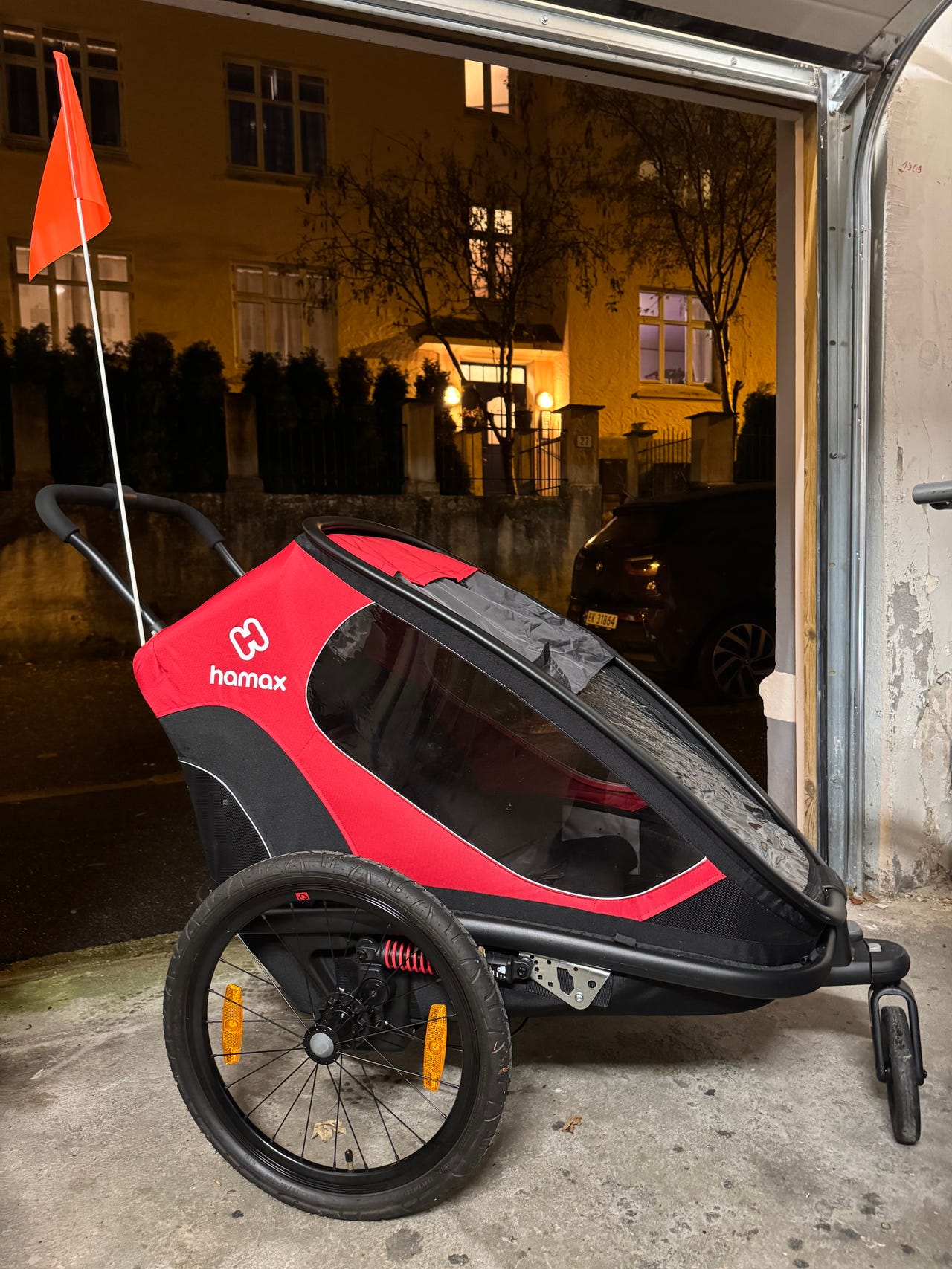 Hamax Outback Double Bike Trailer / Sykkelvogn | FINN-torget