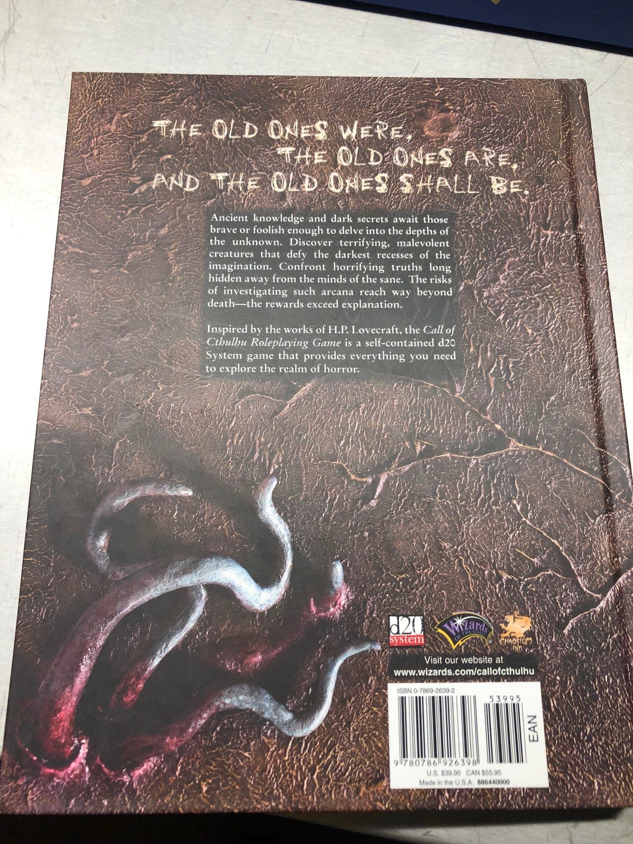 Call of Cthulhu (D20 System, 2002) – Hardcover | FINN-torget