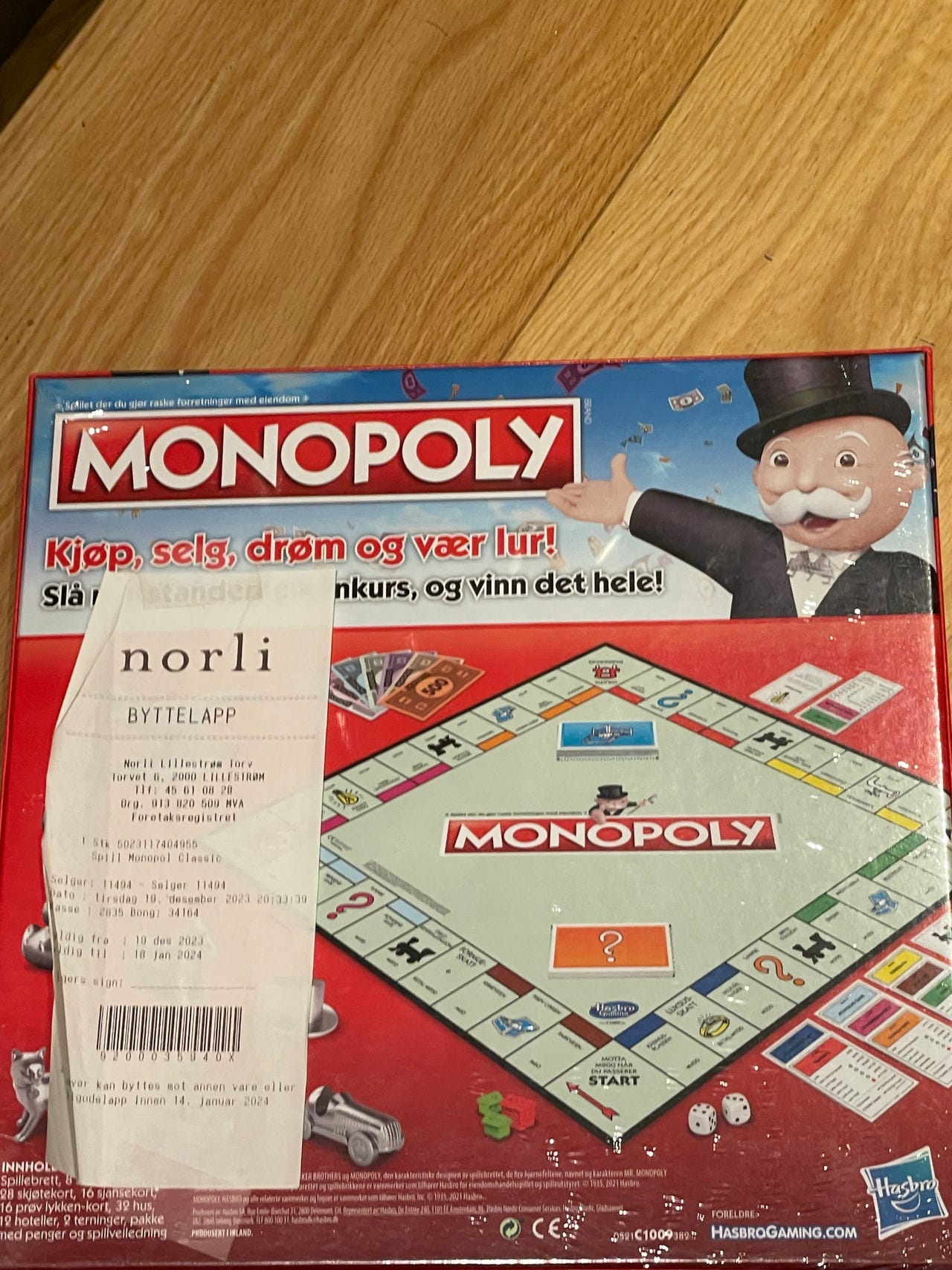 Ny og uåpnet Monopoly Monopol for barn | FINN-torget