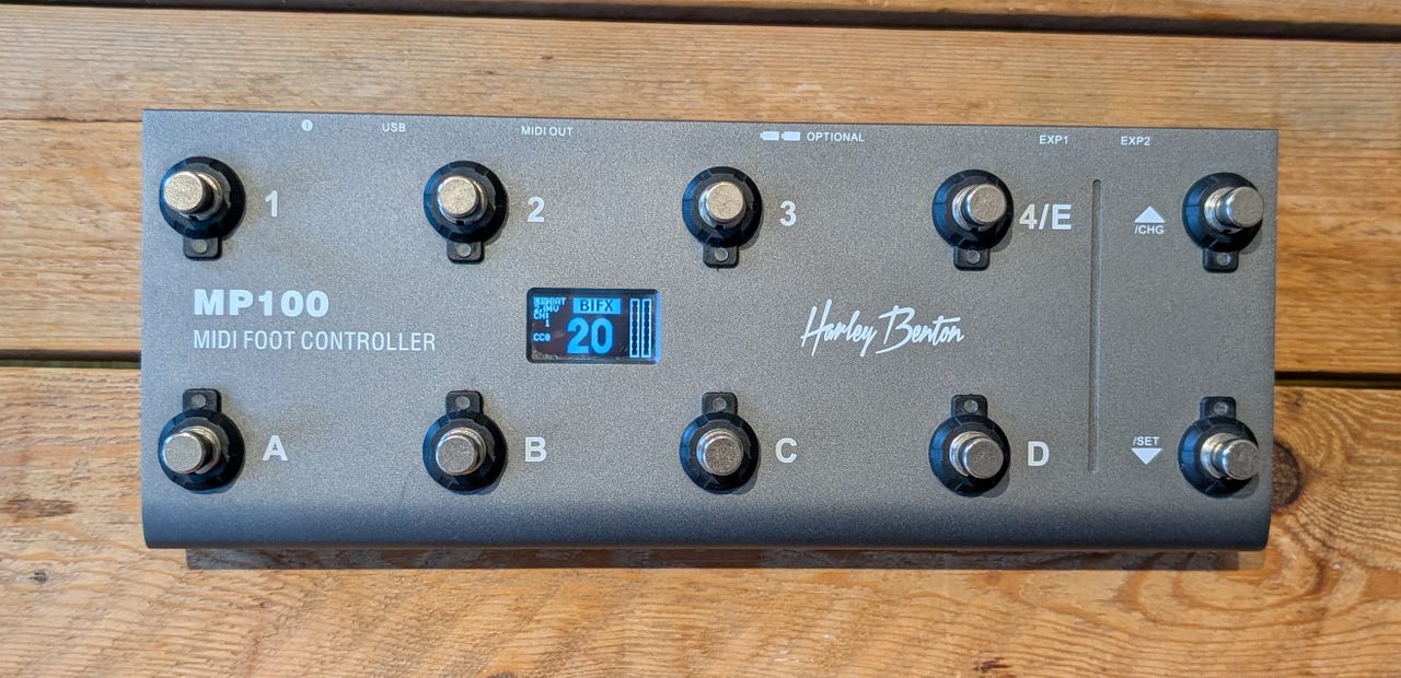 Harley Benton MP100 MIDI foot contrller | FINN-torget