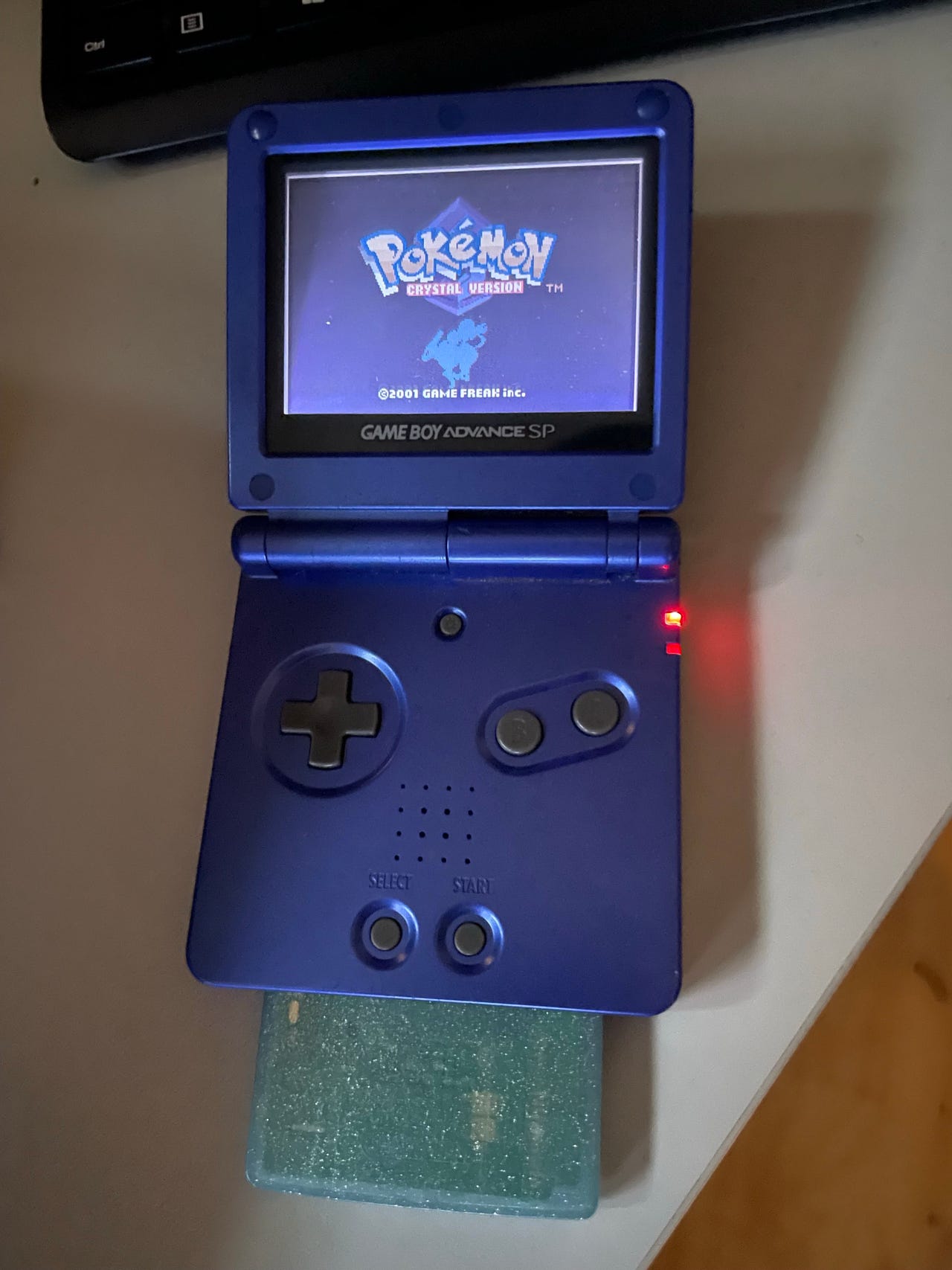 Game boy advance/pokemon crystal version og blue version | FINN-torget