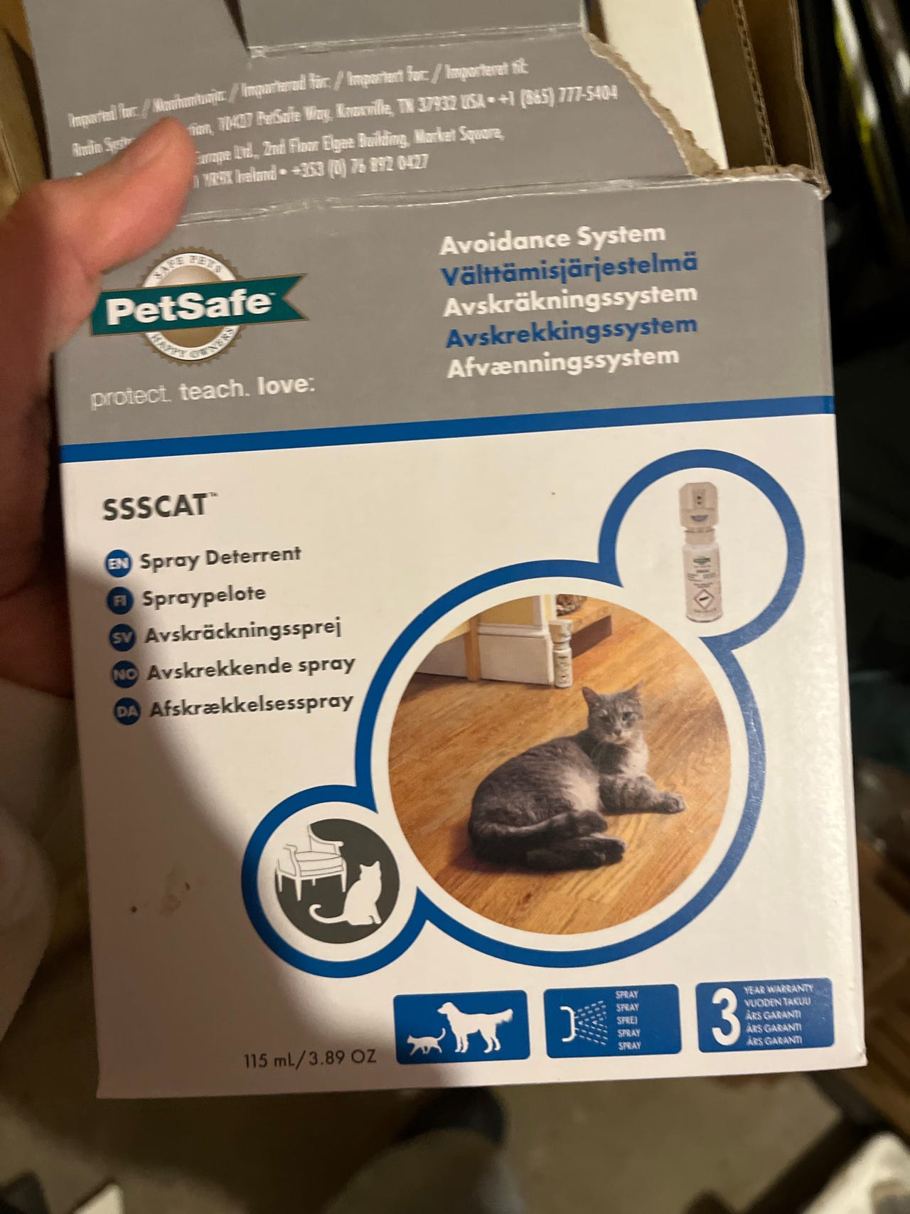 PetSafe SSSCAT Spray Avvisningssystem for Katter | FINN-torget