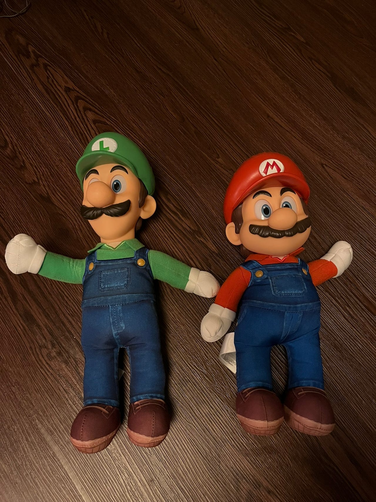 Super Mario & Luigi plysjfigurer fra Mario Bros. Movie | FINN-torget