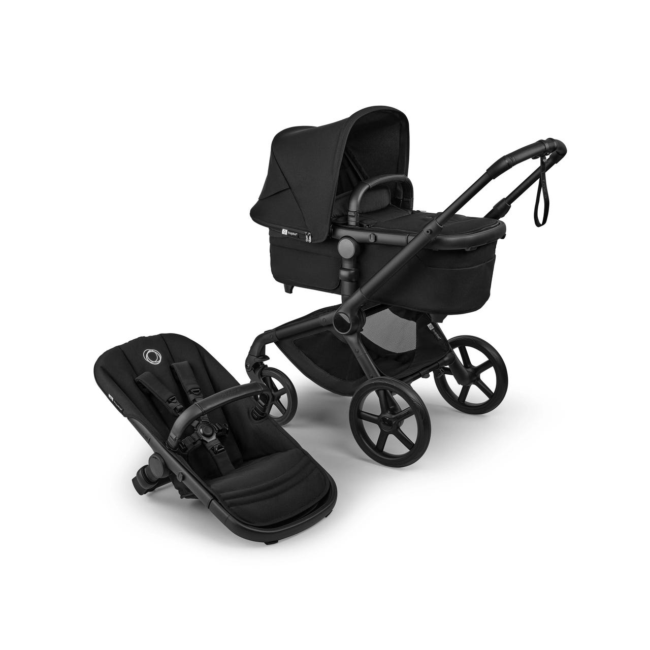 Selger komplett bugaboo fox 5 vogn og cybex bilstol med base | FINN-torget
