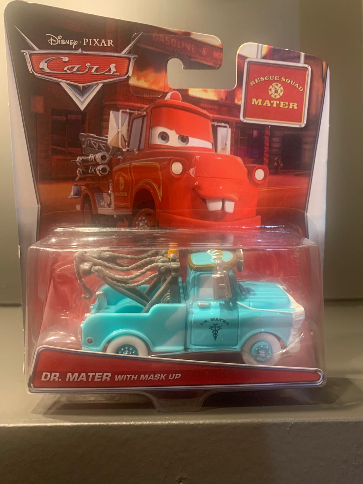 Disney Pixar Cars, DR. Mater with Mask Up, Rescue Squad Mater, 2015 ...