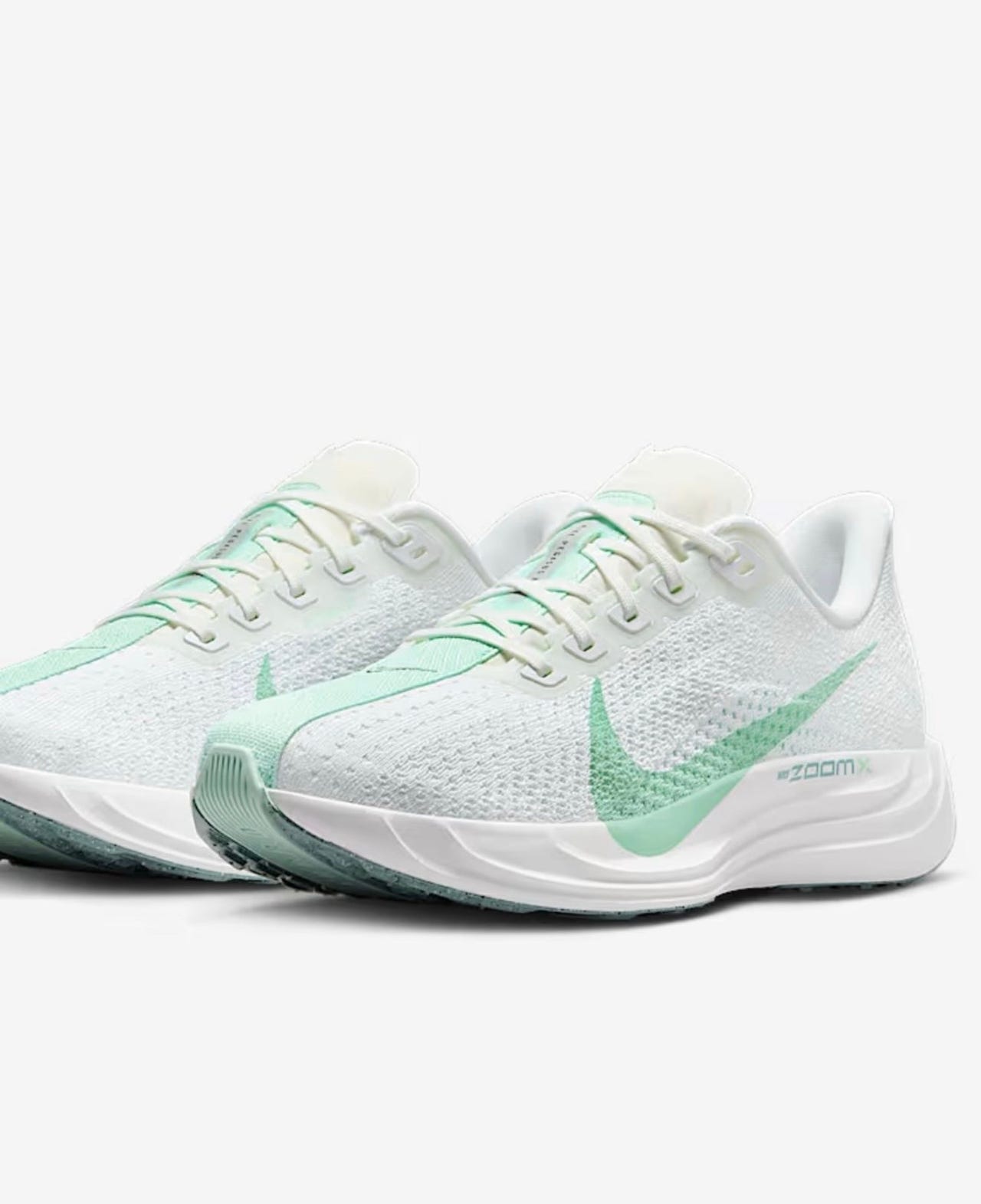 Nike Zoom Løpesko Dame Hvit og Mint Grønn Str 37 | FINN-torget